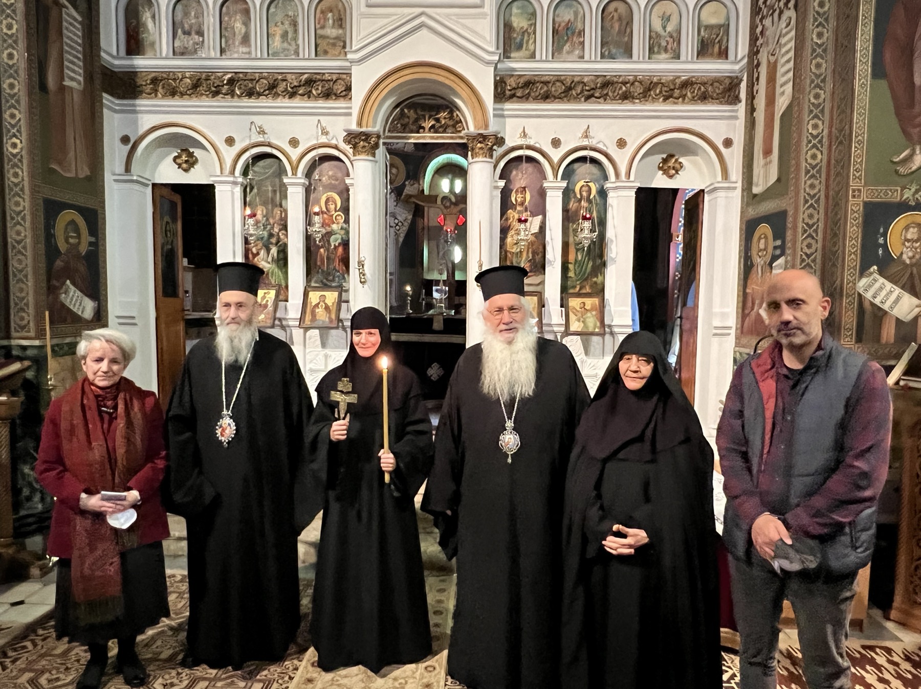 Κουρά μοναχής στην Ι.Μ. Γενεθλίου της Θεοτόκου (Πελαγίας) Ακραιφνίου ...