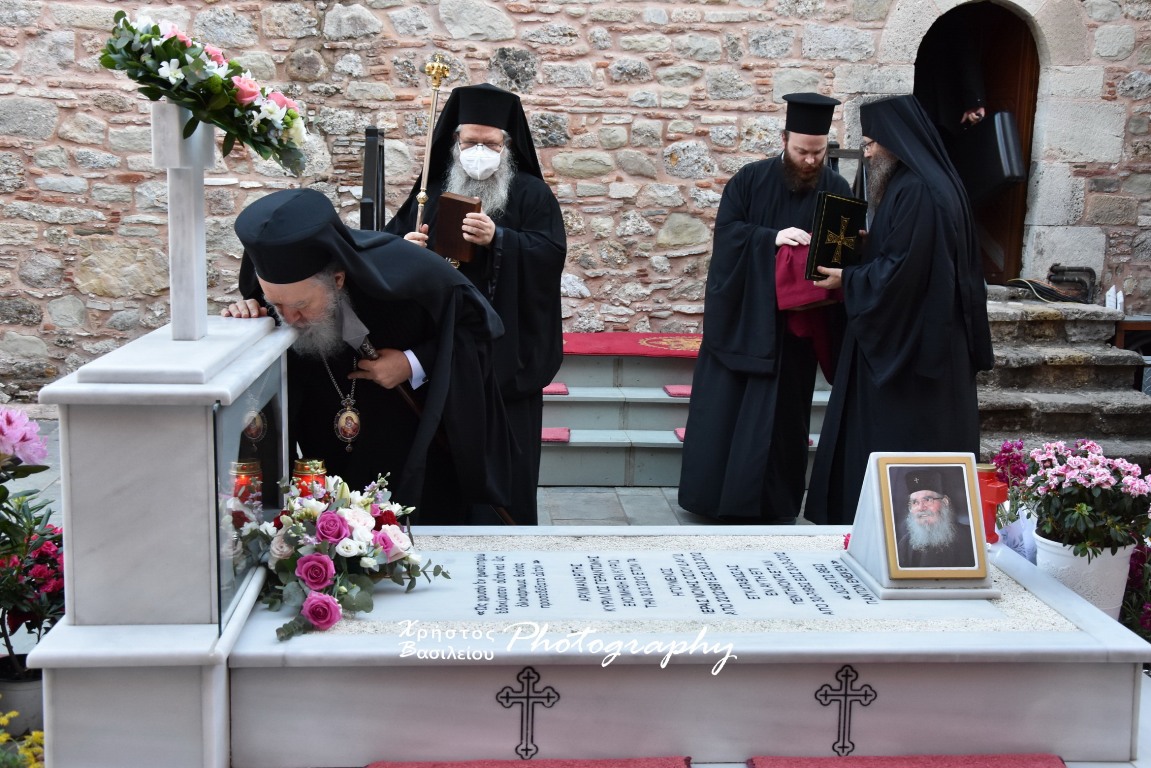 Δεκαετές μνημόσυνο του μακαριστού Γέροντα Κυρίλλου στη Μονή Οσίου Δαυίδ ...