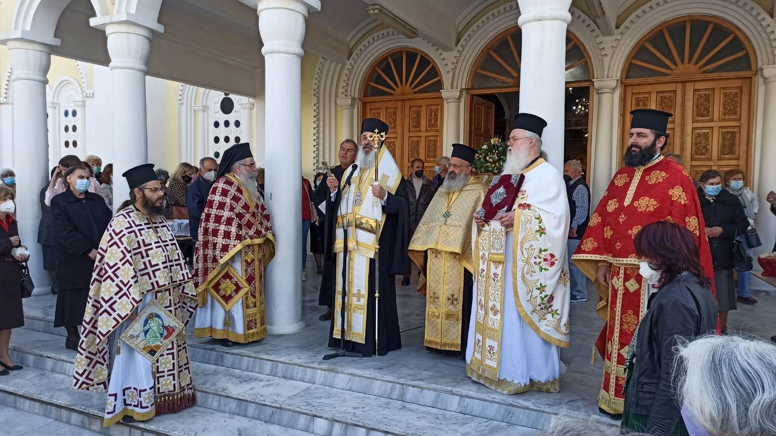 Εορτή της Αγίας Ειρήνης στον Ι.Ν. Μεταμορφώσεως του Σωτήρος στην ...