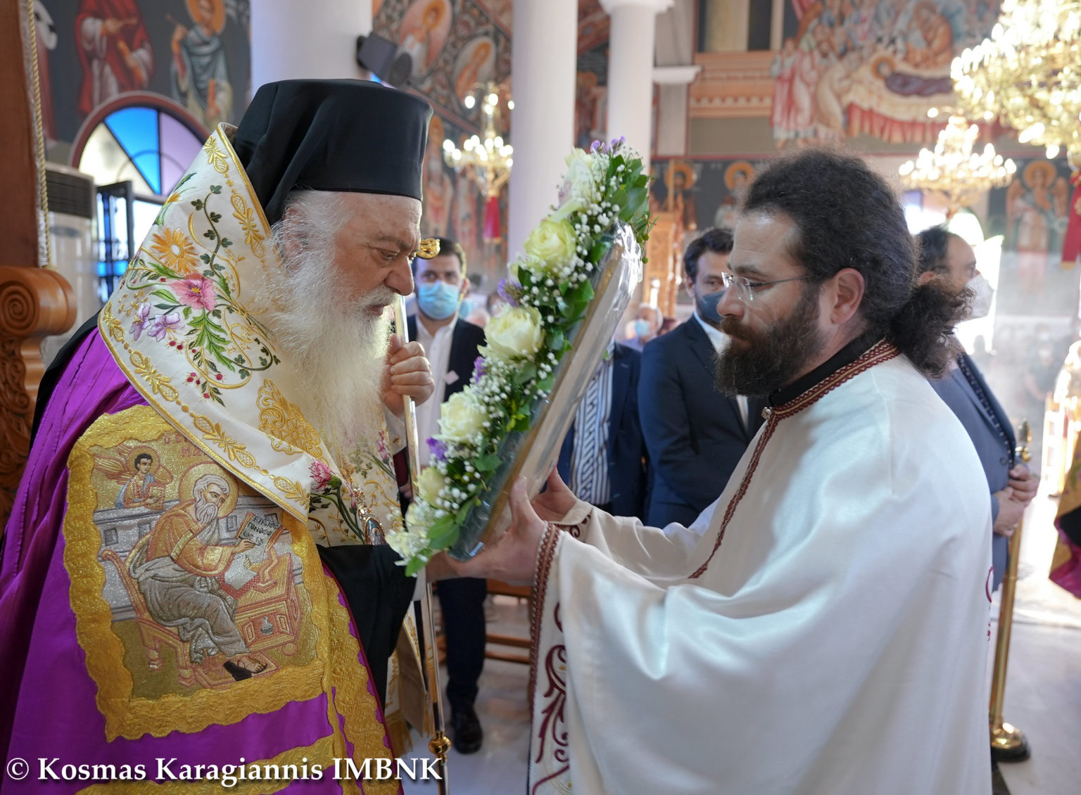 Πανηγυρικός Εσπερινός των Αγίων Θεοστέπτων Βασιλέων στη Βέροια ...