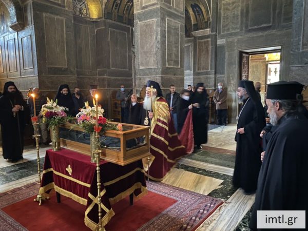 Στον Μητροπολίτη Λευκάδος η υπουργός Πολιτισμού - Ορθοδοξία News Agency