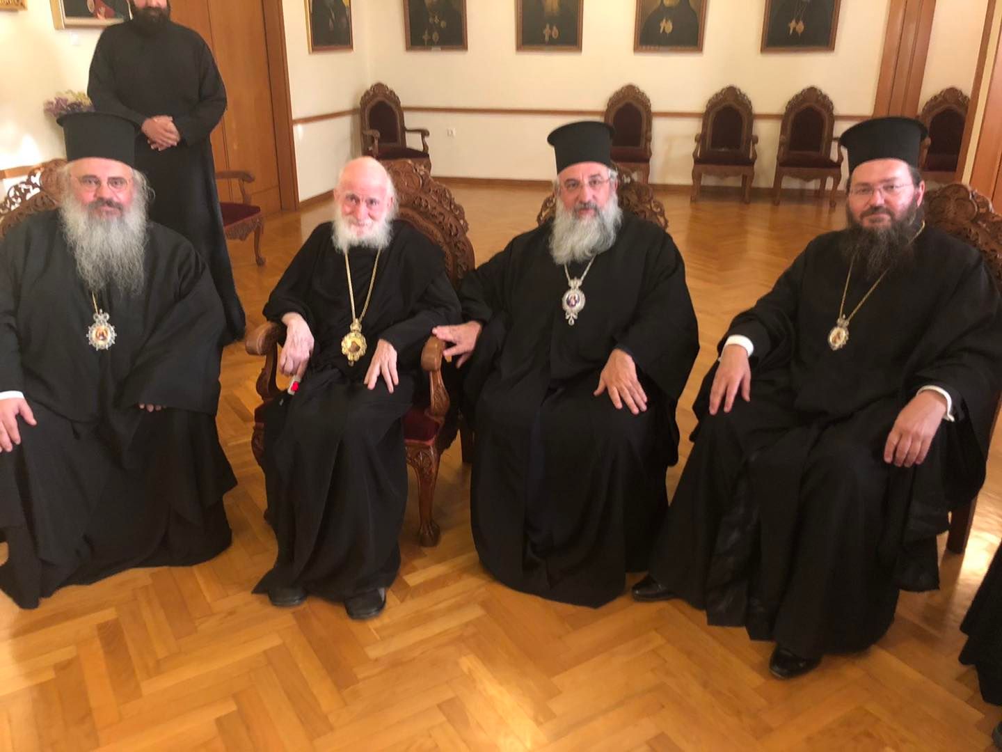 Στον Αρχιεπίσκοπο πρώην Κρήτης οι Μητροπολίτες Λαγκαδά και Κιλκισίου ...