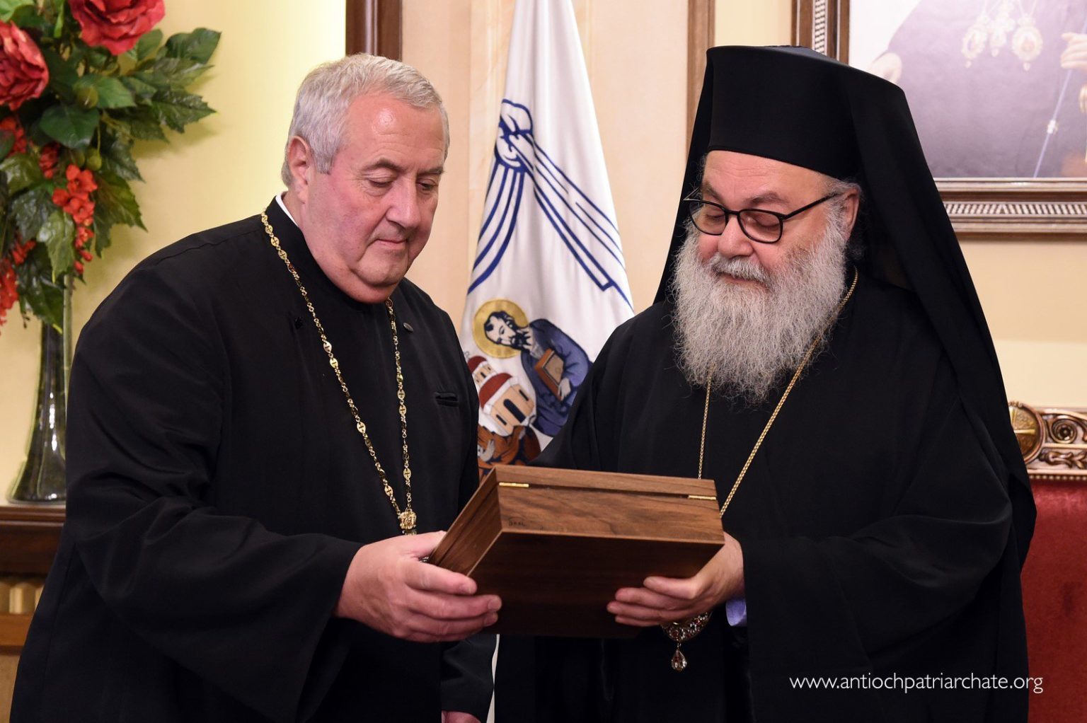 Ο Πατριάρχης Αντιοχείας υποδέχθηκε αντιπροσωπεία από το Παγκόσμιο ...