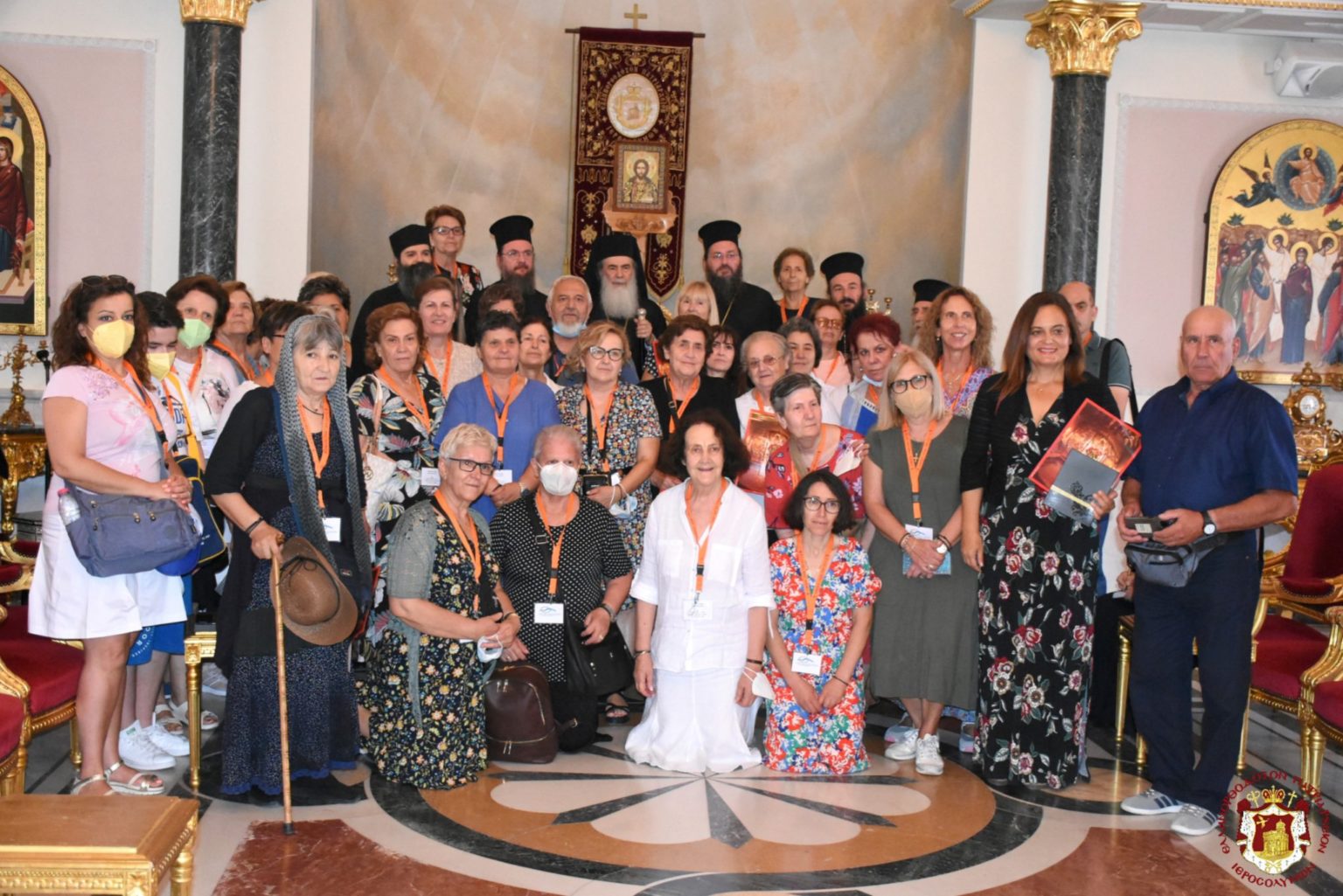 Ο Πατριάρχης Ιεροσολύμων υποδέχθηκε τον Μητροπολίτη Κιλκισίου ...