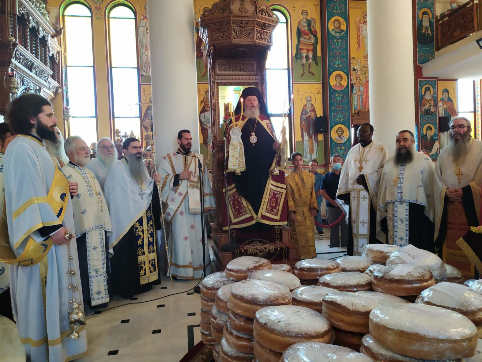 Λαμπρός ο εορτασμός της Αγίας Μαρίνης στην Πάτρα - Ορθοδοξία News Agency