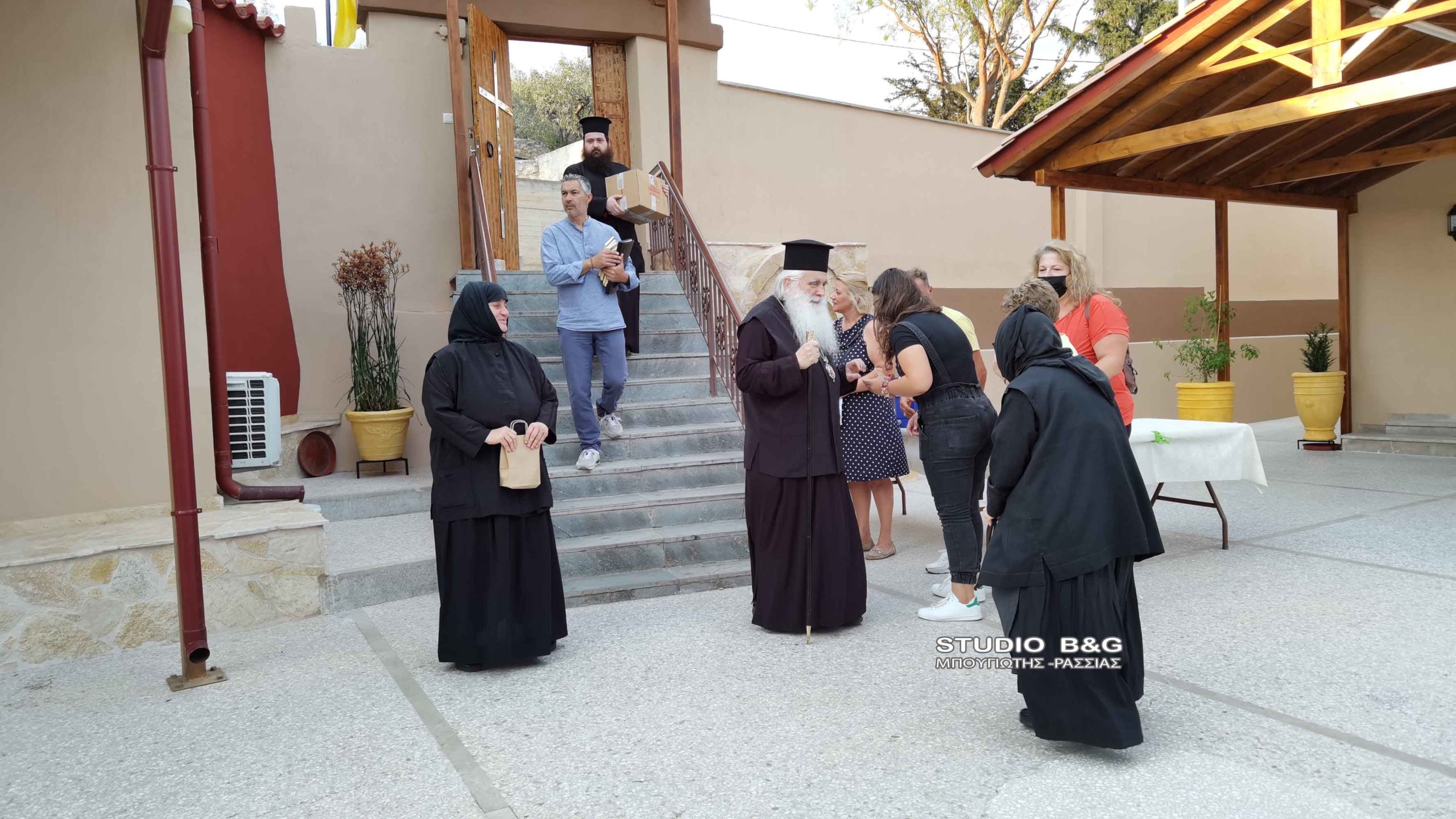 Ο Μητροπολίτης Αργολίδος στην Ιερά Μονή Αγίας Μαρίνας Άργους ...