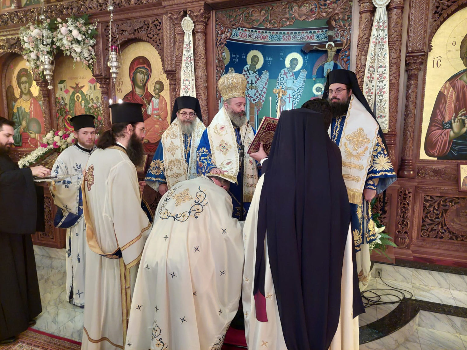 The Feast of the Dormition of the Theotokos in the Greek city of ...