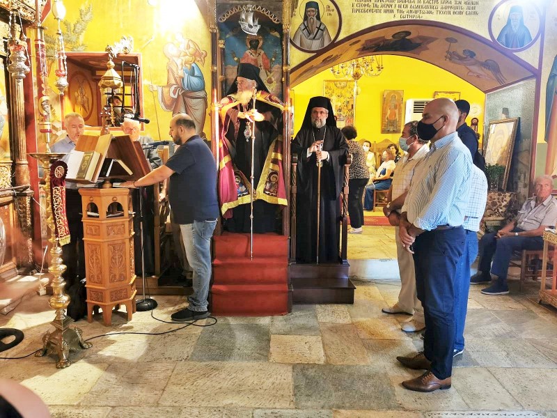 Απόδοση της Κοιμήσεως της Θεοτόκου στην Παναγία του Κάστρου Λέρου ...