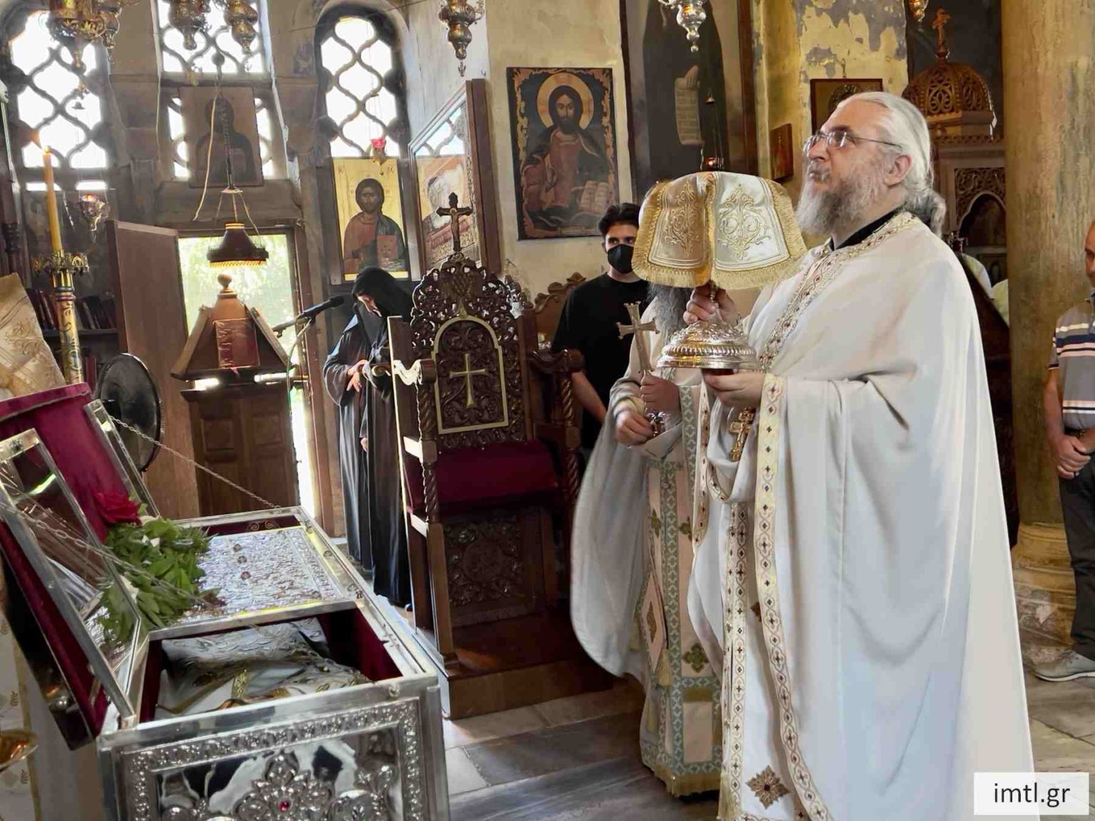 Εορτή Αγ. Φλώρου και Λαύρου στην Ι. Μονή Αγίου Νικολάου Καμπιών ...