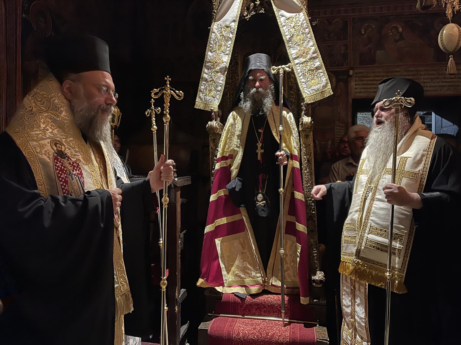 Πανηγυρικός Εσπερινός και Ενθρόνιση νέου Ηγουμένου στην Ι. Μ. Αγίου ...