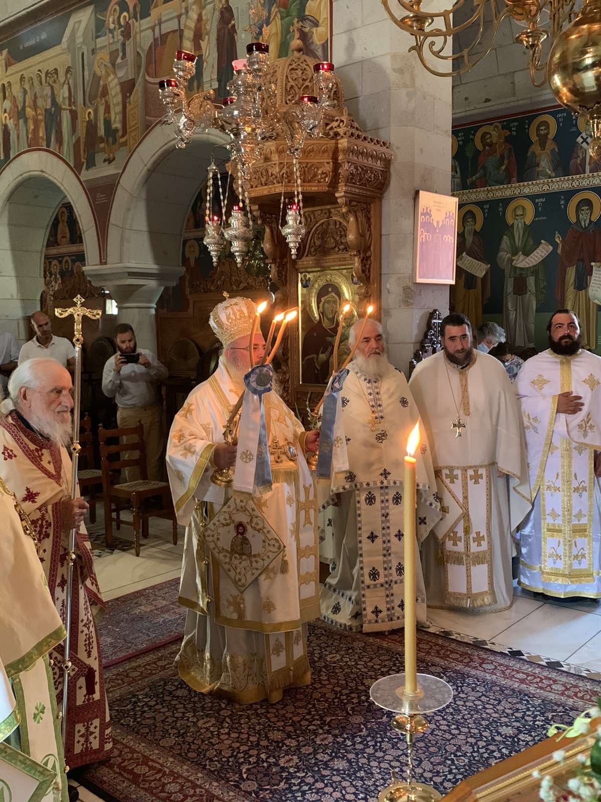 Ο Μητροπολίτης Λαγκαδά στην εορτή της Ανακομιδής των Ιερών Λειψάνων του ...