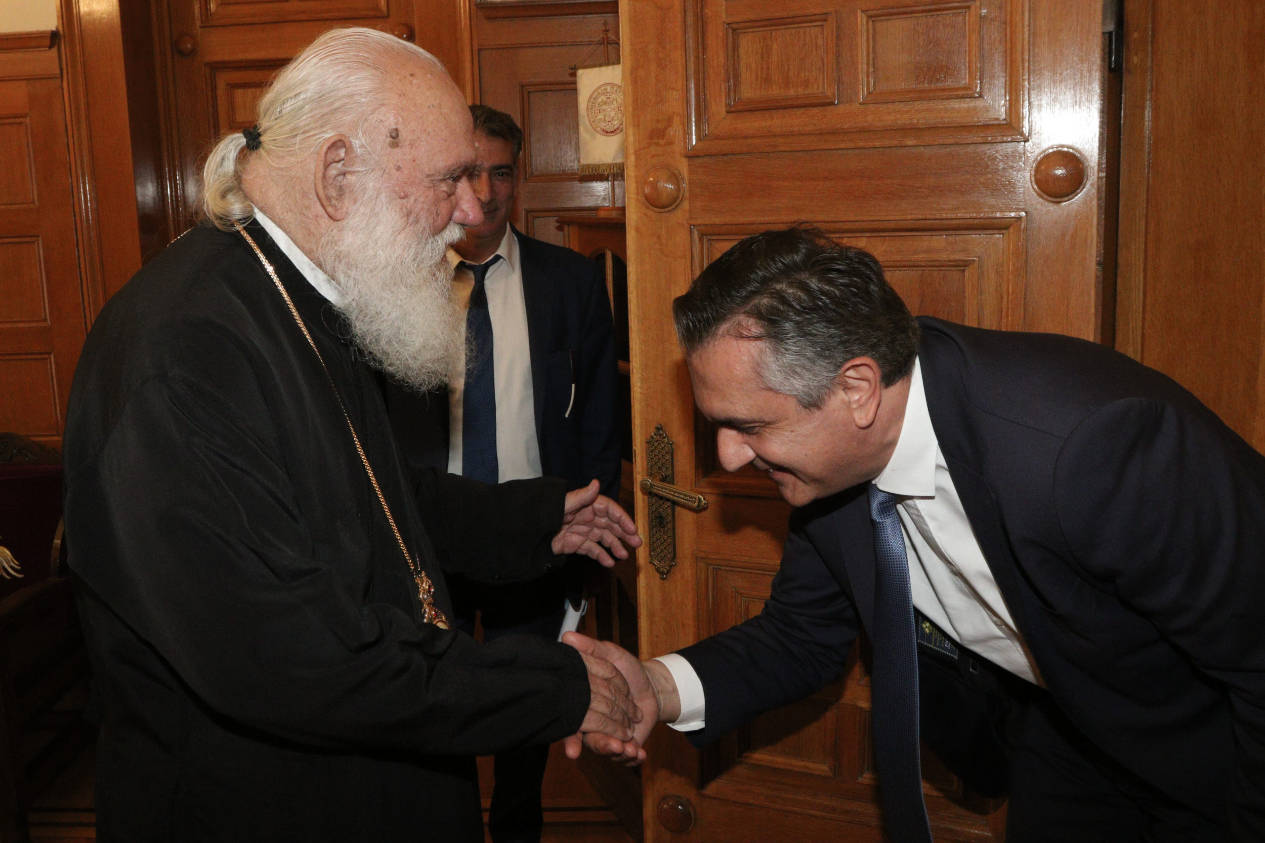 Στον Αρχιεπίσκοπο ο Περιφερειάρχης Δυτικής Μακεδονίας και η ...