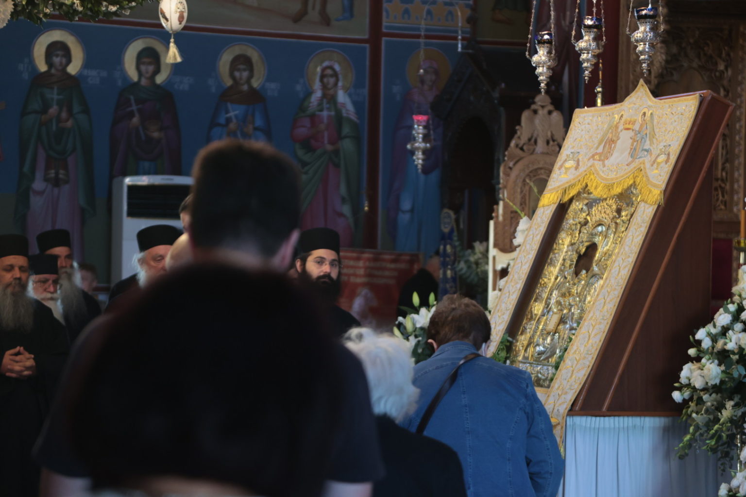 ΑΠΟΣΤΟΛΗ - ΚΟΜΟΤΗΝΗ: Θεία Λειτουργία ενώπιον της Παναγίας "Άξιον Εστίν ...