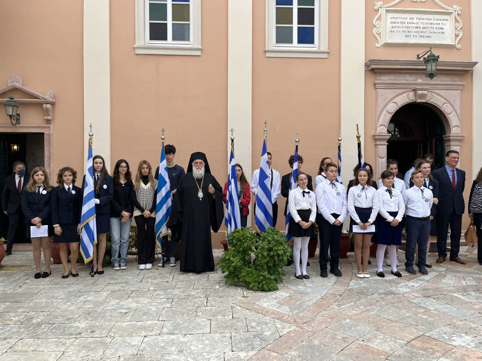 Μνημόσυνο Ιωάννη Καποδίστρια στην Ιερά Μονή Πλατυτέρας Κέρκυρας ...
