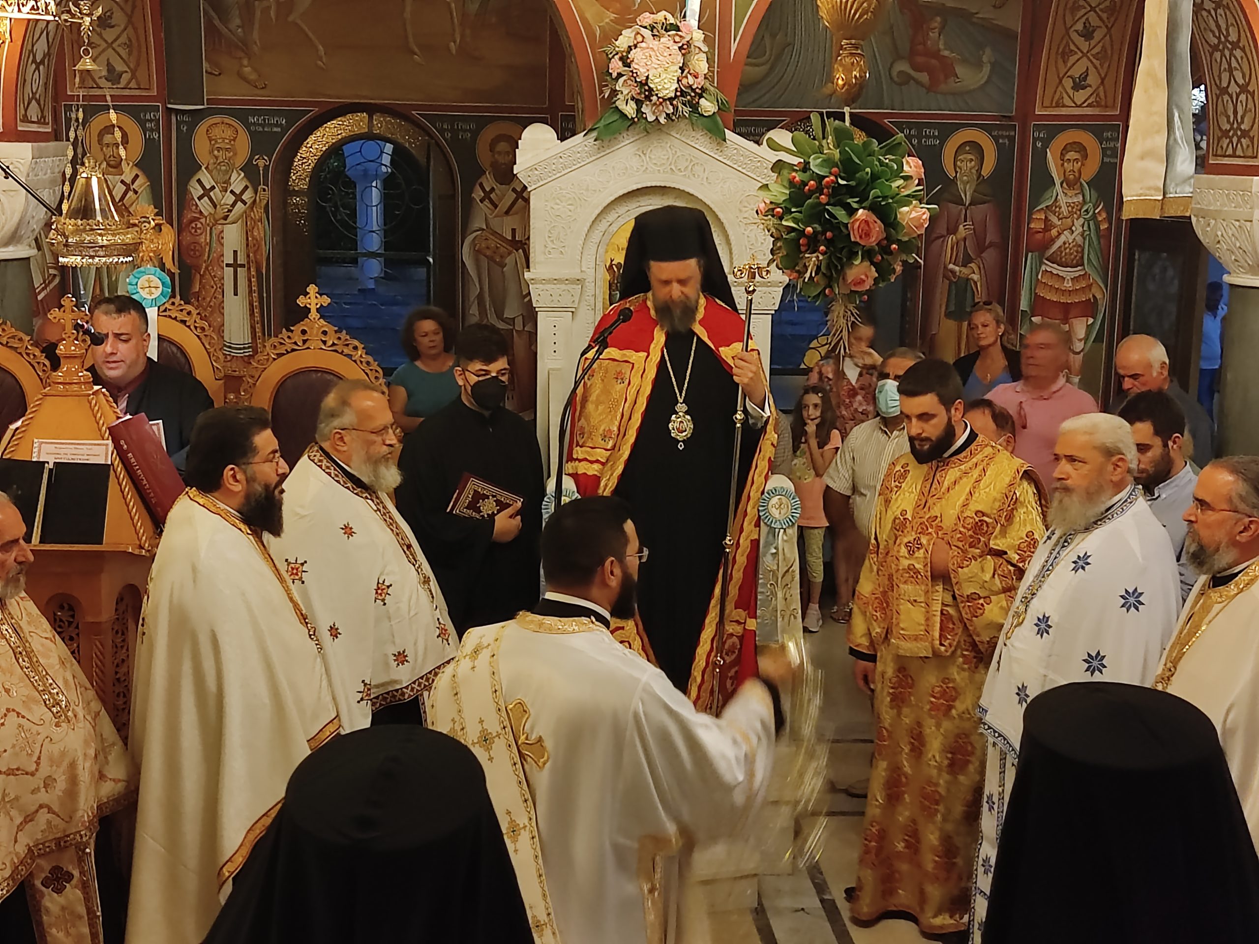 Ο Πανηγυρικός Εσπερινός της Παναγίας Μυρτιδιώτισσας στην Πύλο (ΦΩΤΟ ...