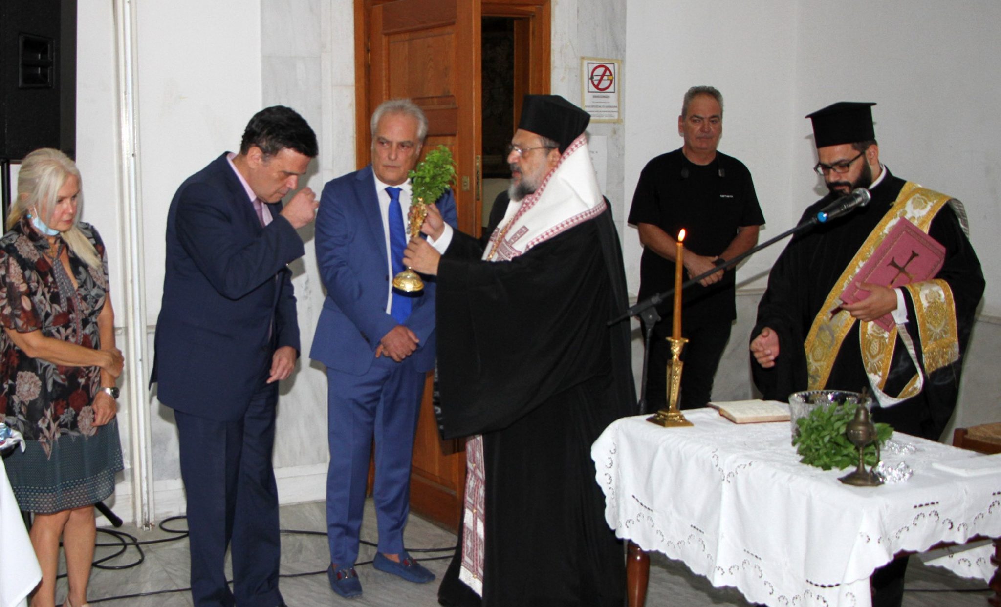 Aγιασμός από τον Μητροπολίτη Μεσσηνίας στο Δικαστικό Μέγαρο Καλαμάτας ...