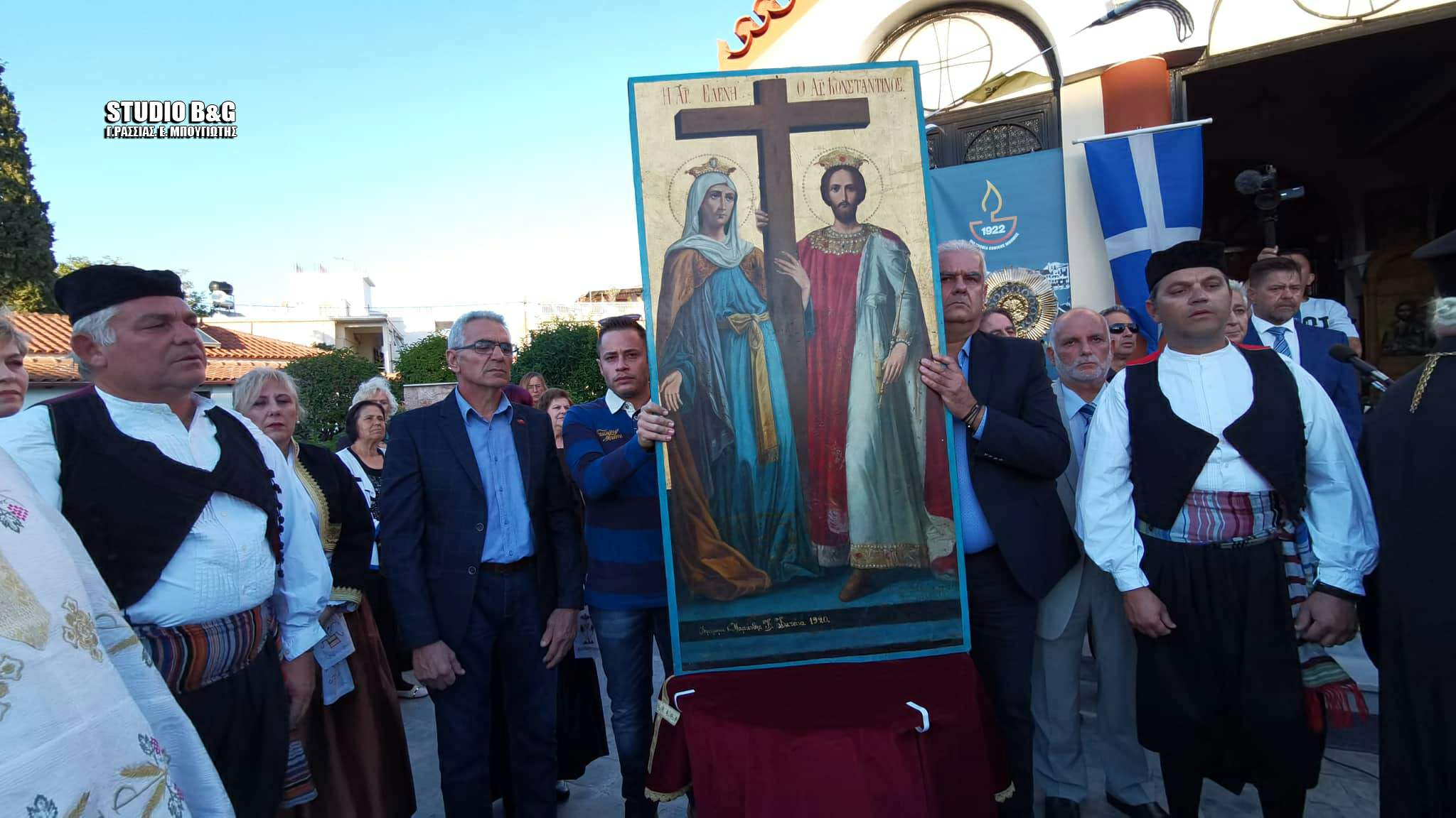 Η Νέα Κίος υποδέχεται την εικόνα των Αγ. Κωνσταντίνου και Ελένης από ...