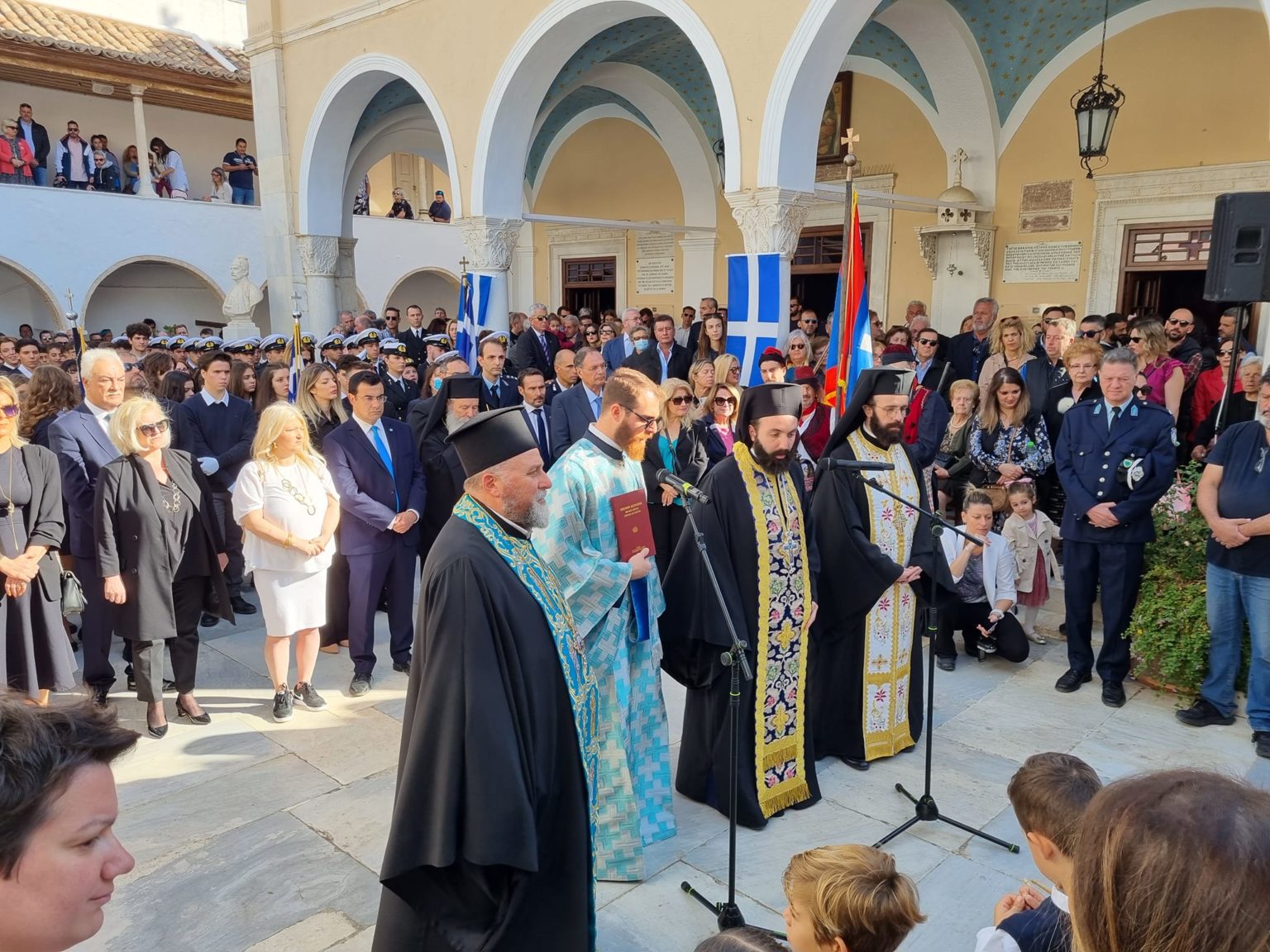 Η εορτή της Εθνικής Επετείου στην Ύδρα (ΦΩΤΟ) - Ορθοδοξία News Agency