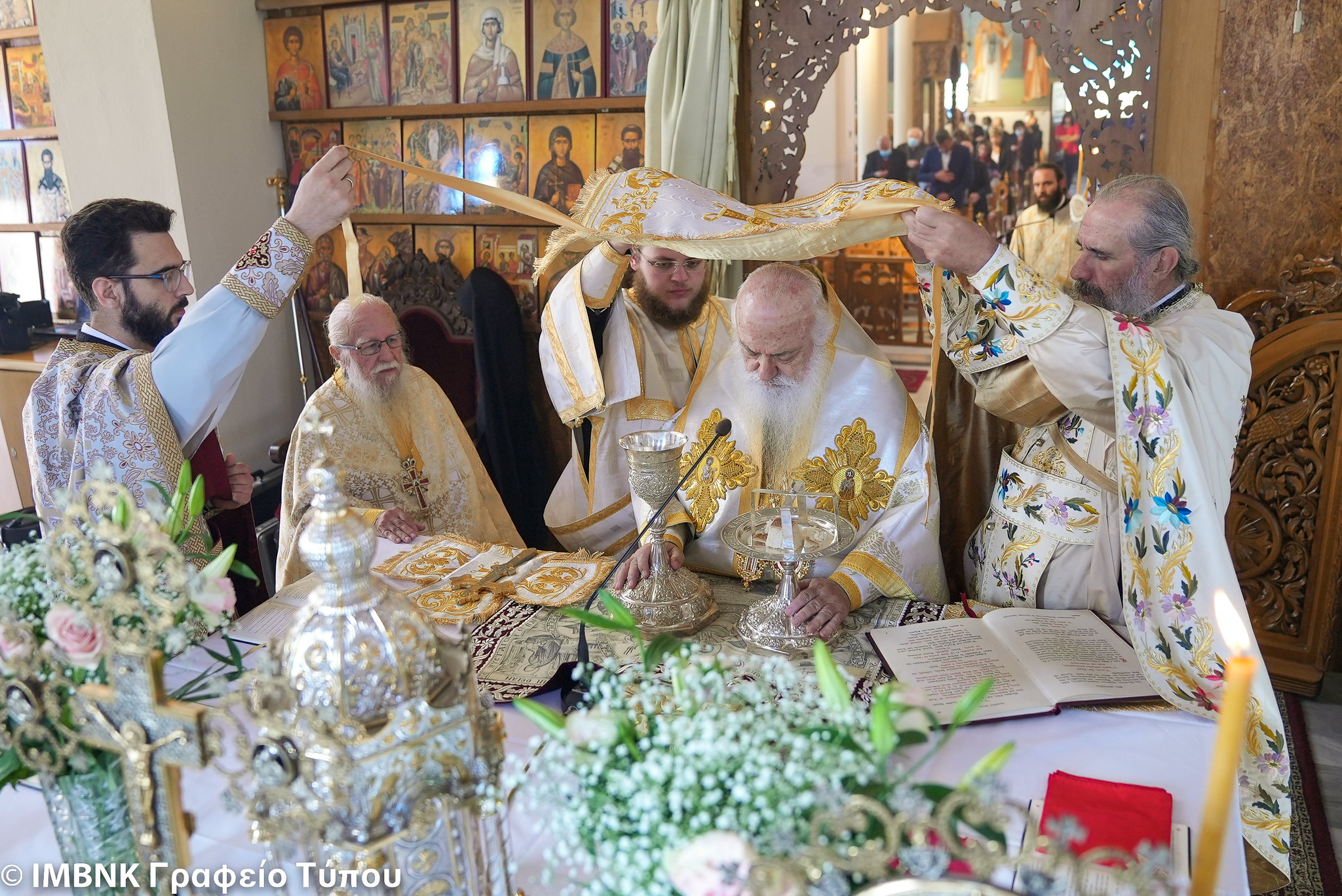 Αρχιερατική Θεία Λειτουργία για την εορτή του Αγίου Διονυσίου του ...