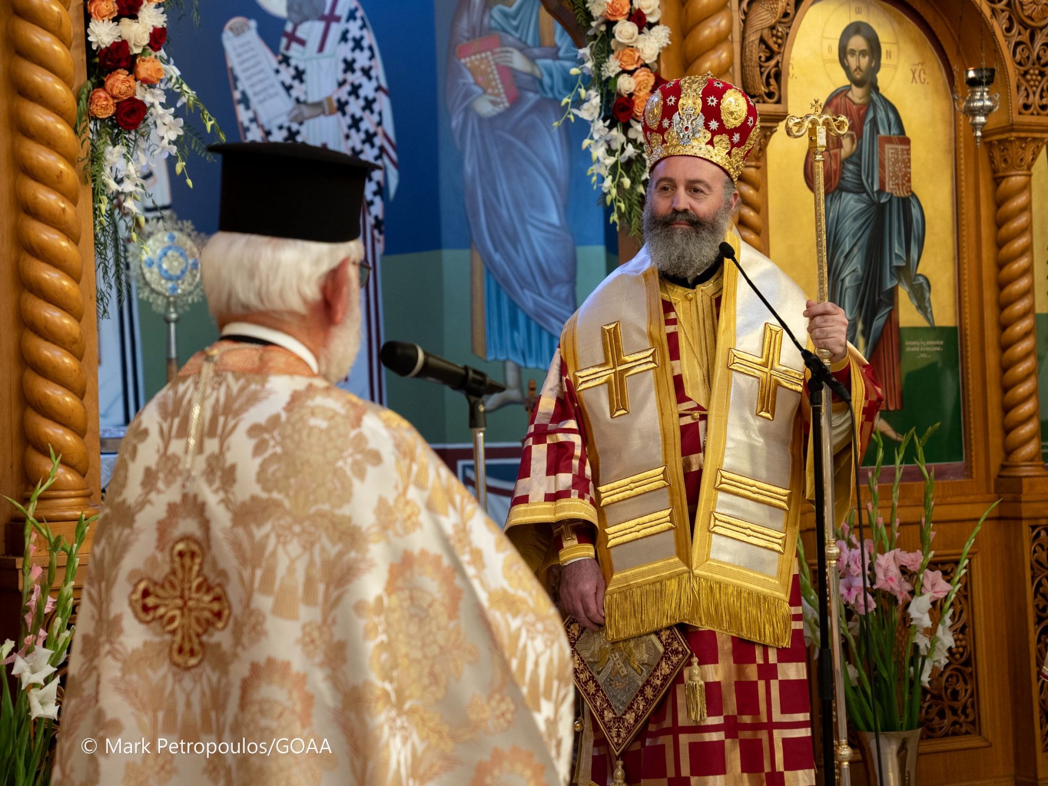 The Archbishop of Australia at the celebration of 50 years of ...