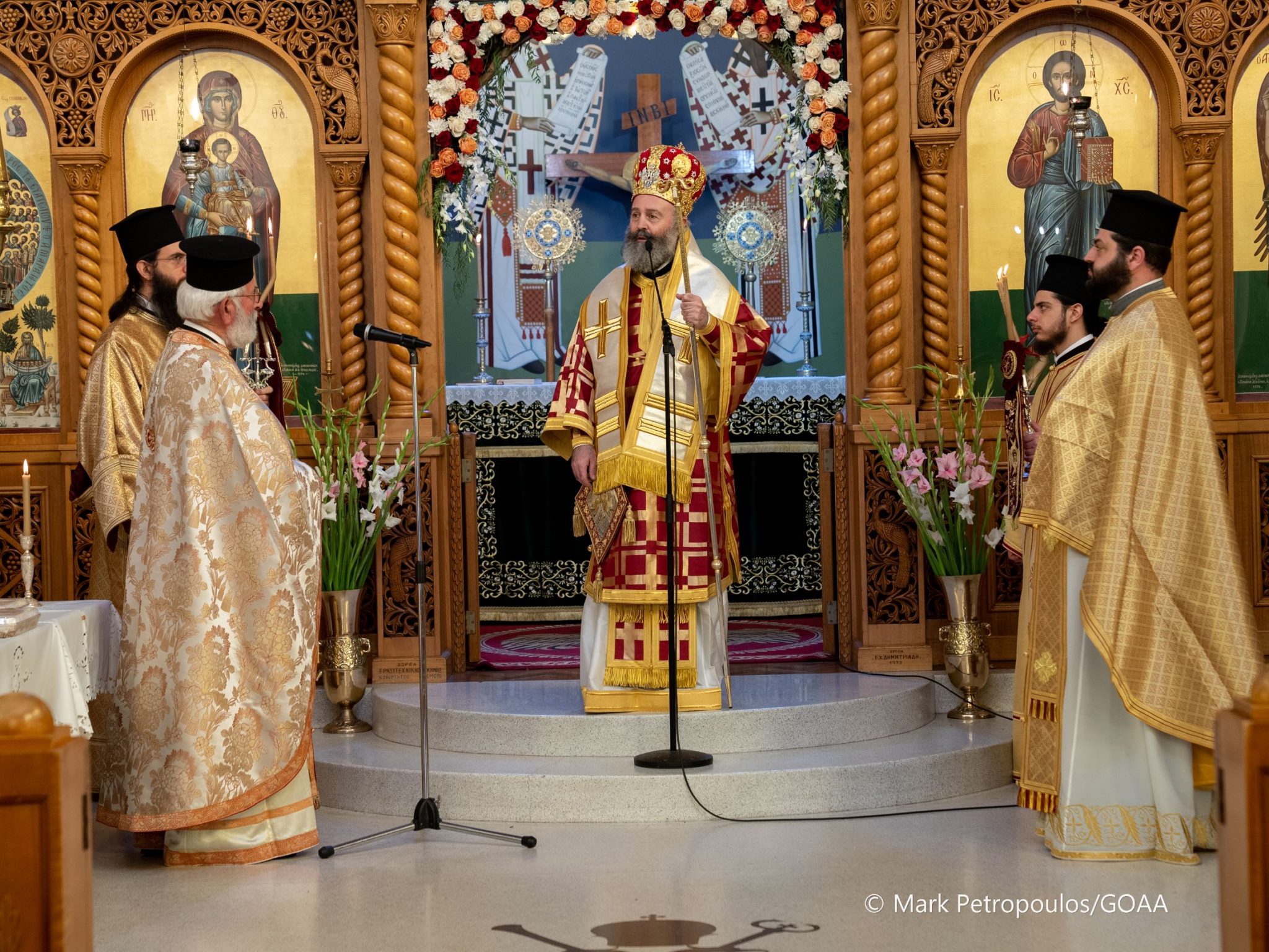 The Archbishop of Australia at the celebration of 50 years of ...