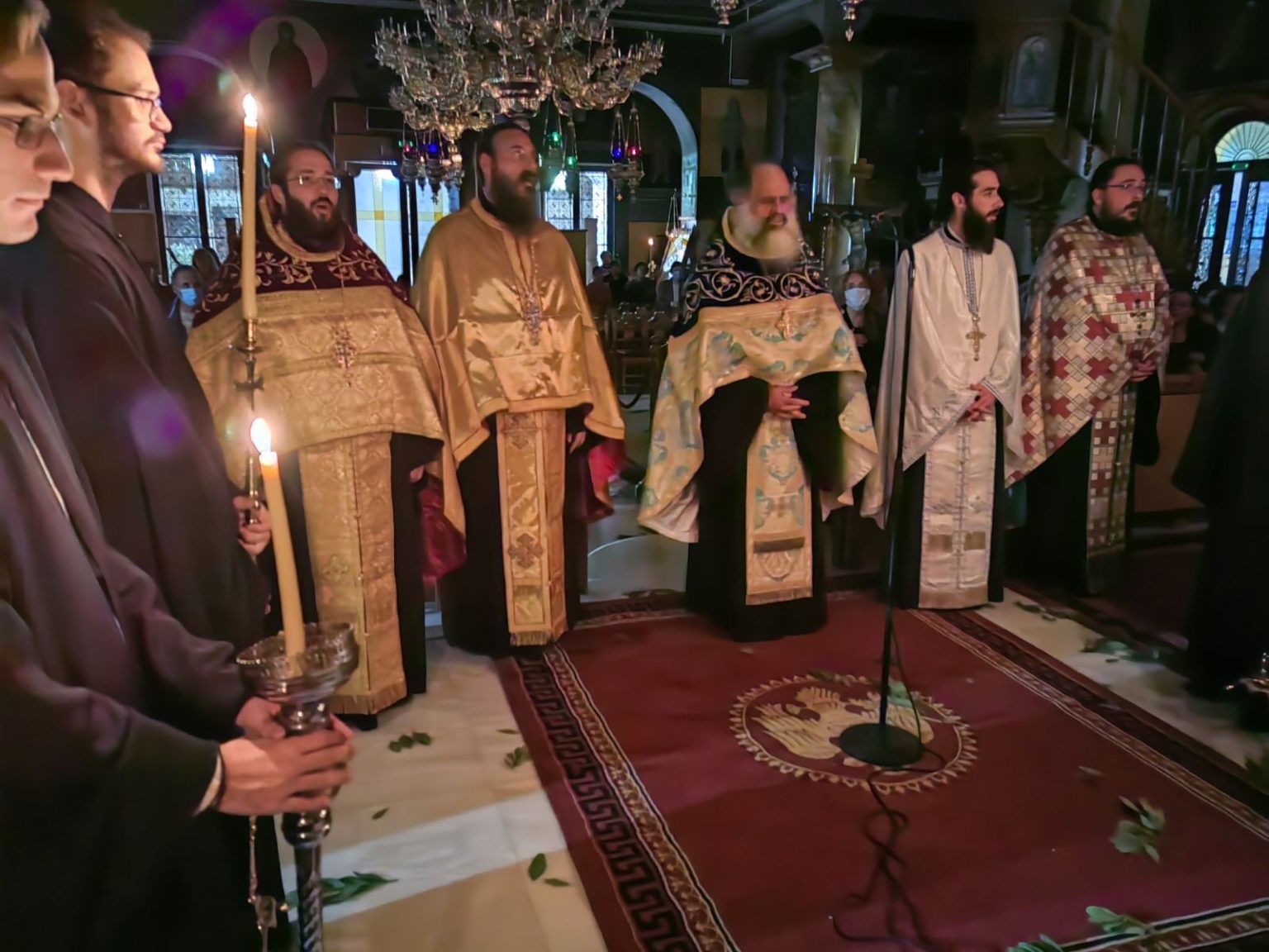 Ολονύκτια αγρυπνία για την εορτή της Αγίας Σκέψης στον Ι.Ν. Υπαπαντής ...