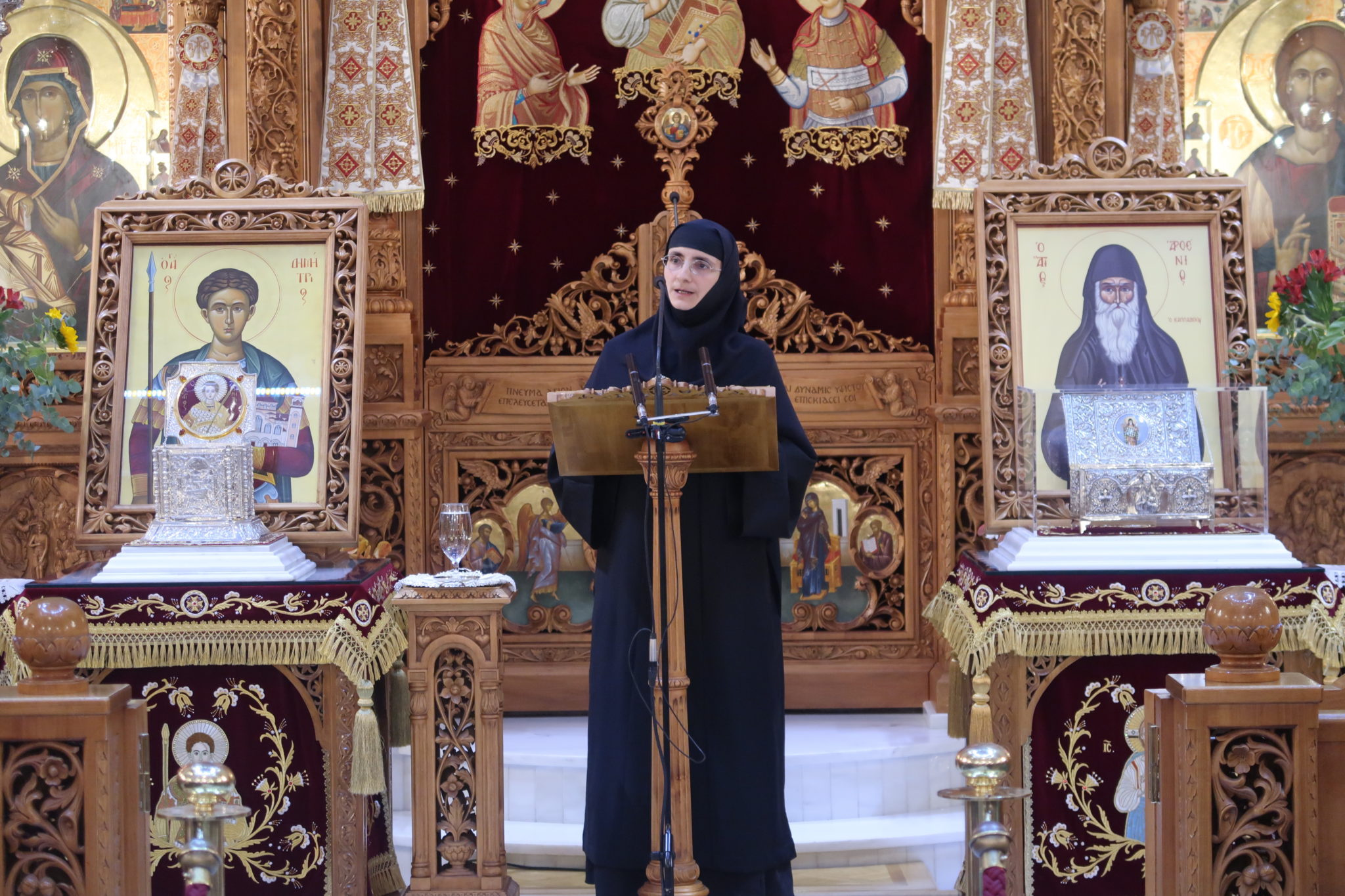 Η Γερόντισσα Φιλοθέη, Ηγουμένη της Ι.Μ. Παναγίας Βρυούλων στα «ΔΗΜΗΤΡΙΑ ...
