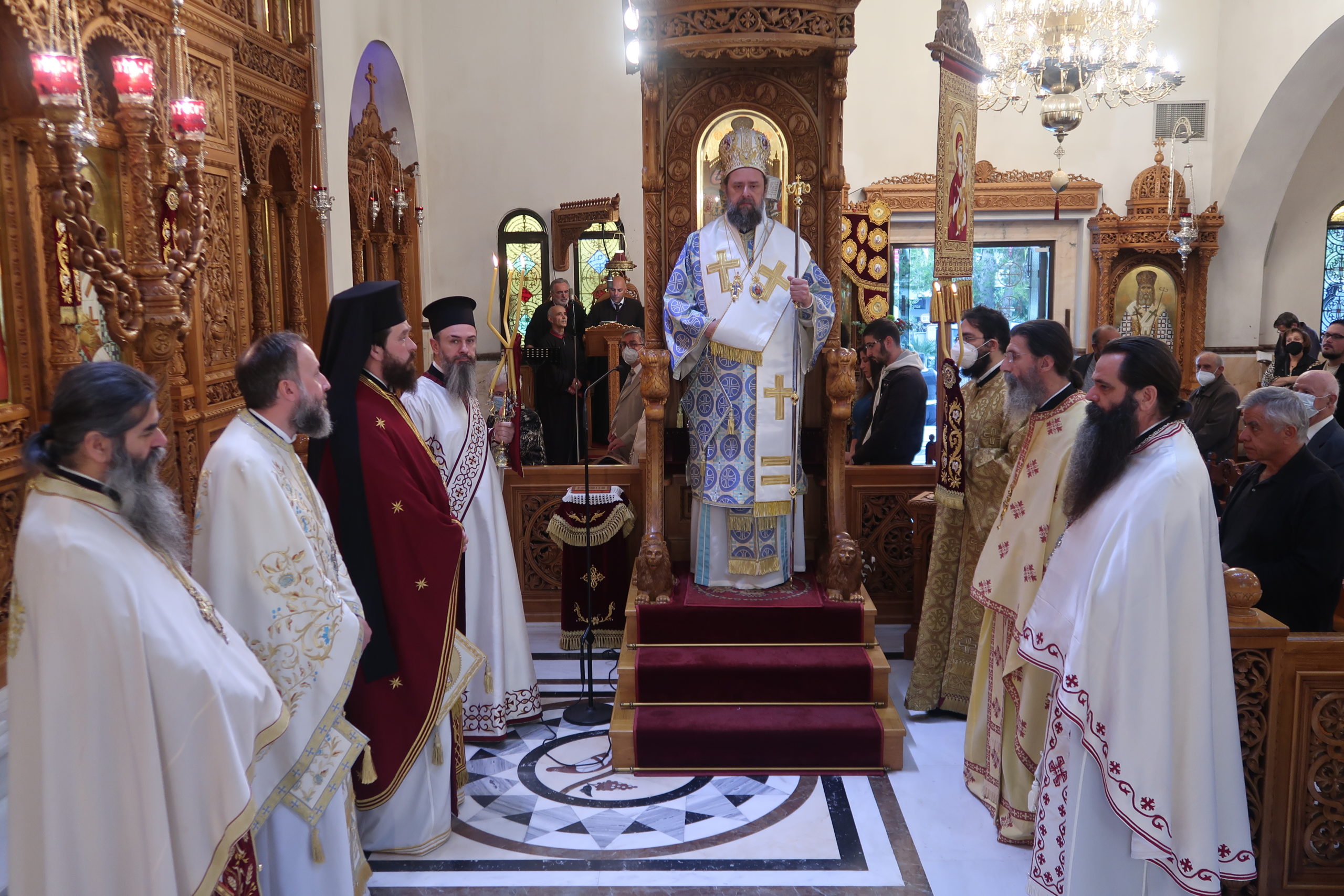 Ο Επίσκοπος Ωρεών στην πανήγυρη του Αγίου Δημητρίου στο Μπραχάμι ...