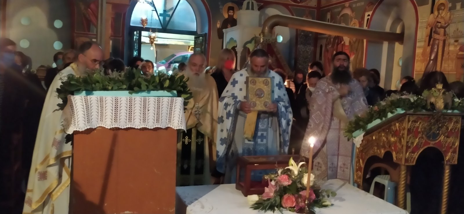 14η μέρα της Παμφθιωτικής Λιτανείας «Λιτανεύοντας τον Ευαγγελιστή της ...