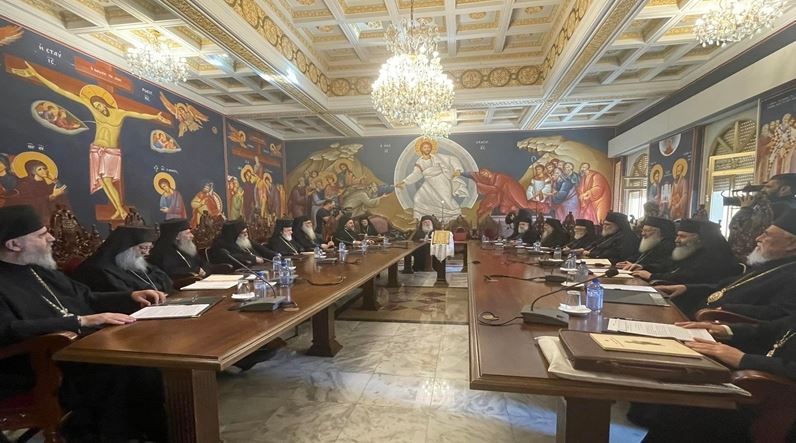 Members of Holy Synod of Church of Cyprus convene ahead of election of ...