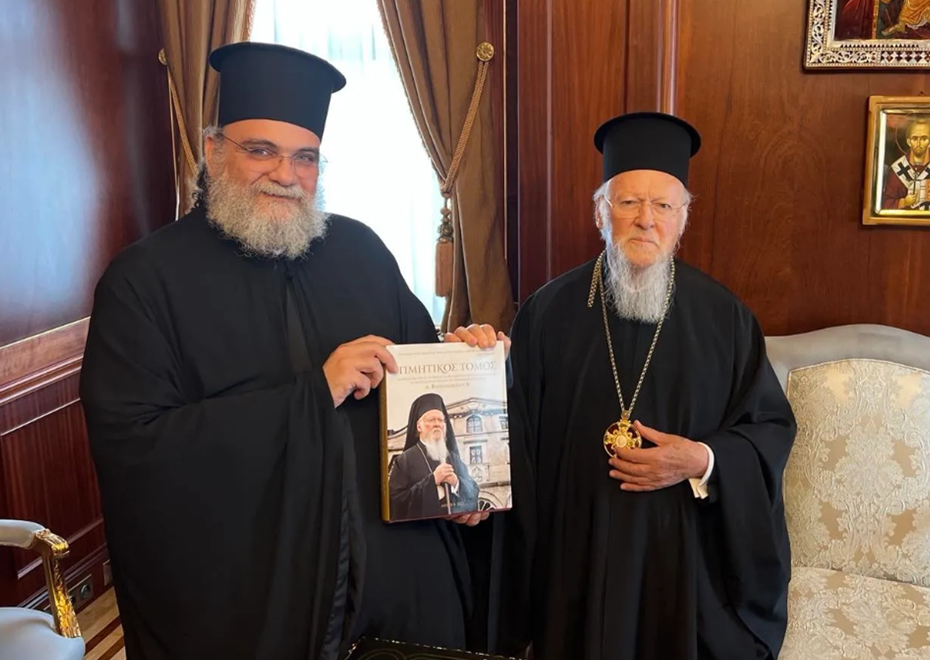 Στο Οικουμενικό Πατριαρχείο για την Θρονική εορτή ο Μητροπολίτης ...