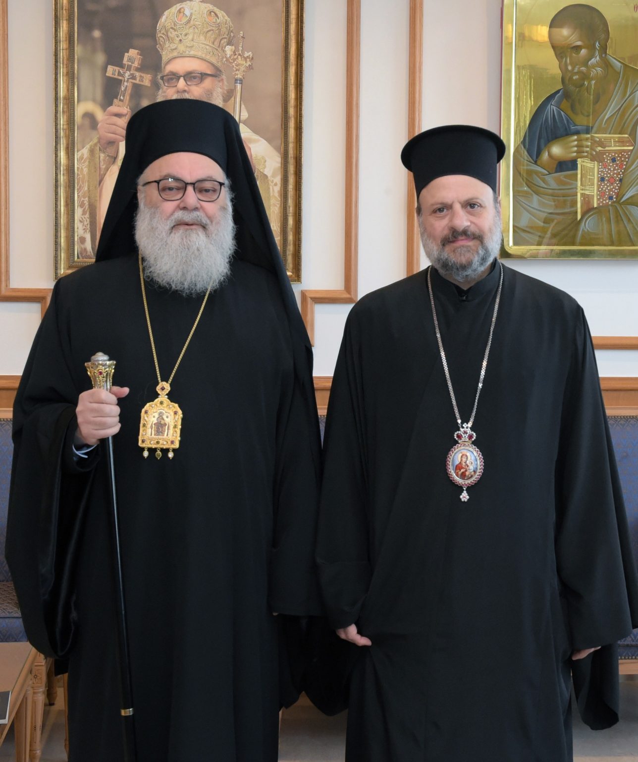 Ο Πατριάρχης Αντιοχείας υποδέχθηκε αντιπροσωπεία της Μητρόπολης Νέας ...