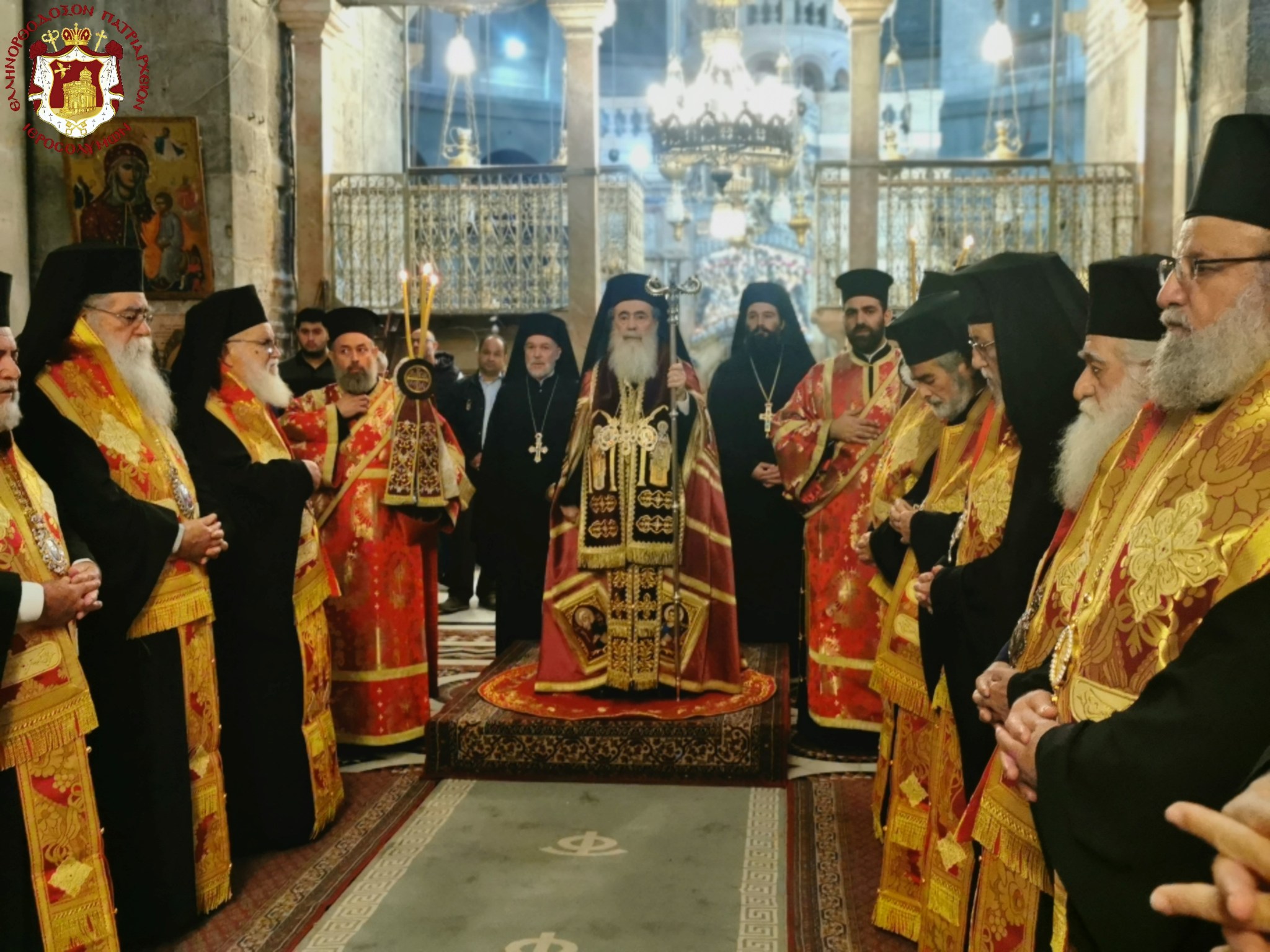 Η 17η Επέτειος Ενθρονίσεως του Πατριάρχη Ιεροσολύμων (VIDEO ...