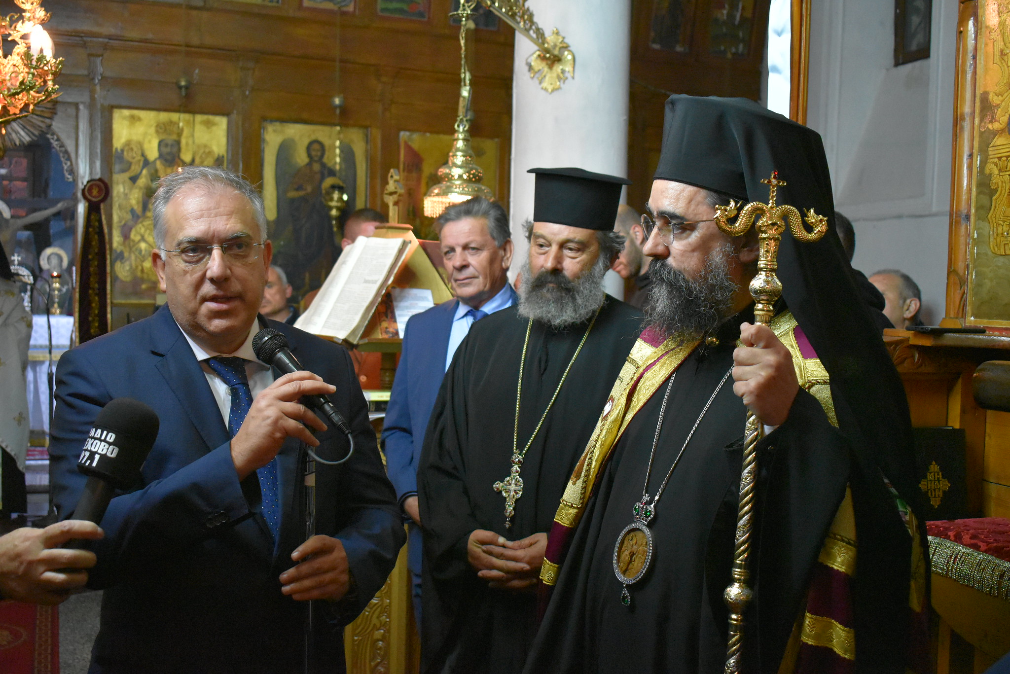 Μητρόπολη Καστορίας: Ο Τάκης Θεοδωρικάκος στην εορτή των Παμμεγίστων ...