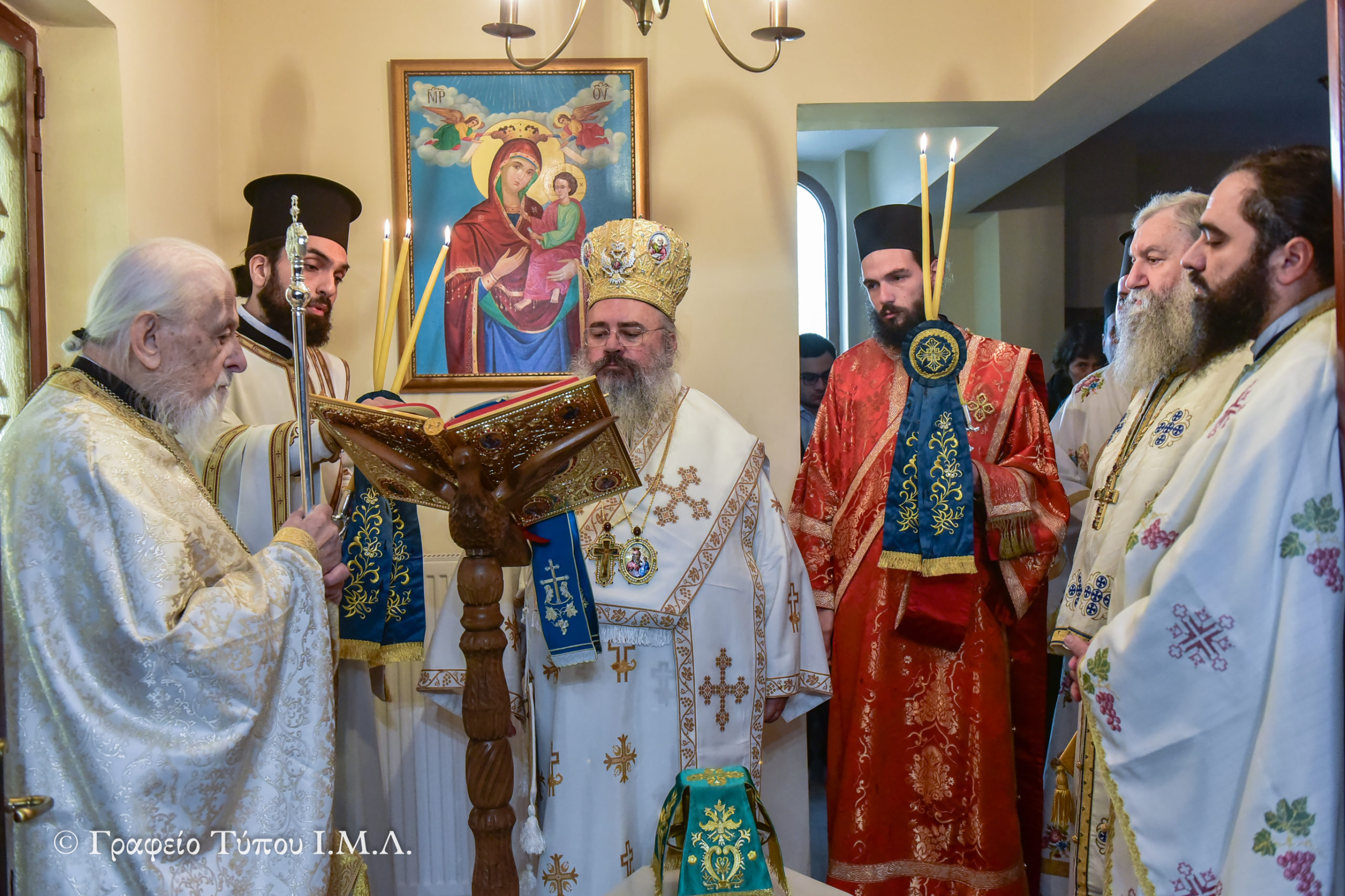 Εγκαίνια για το Ιερό Παρεκκλήσιο της «Παναγίας Παμμακαρίστου» από τον ...