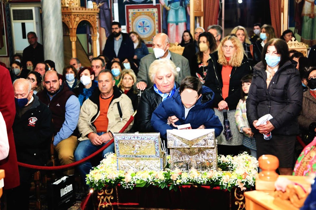 Υποδοχή Ιερού Λειψάνου Αγίου Θεοχάρη του Νεαπολίτη και ετήσια Πανηγυρη ...