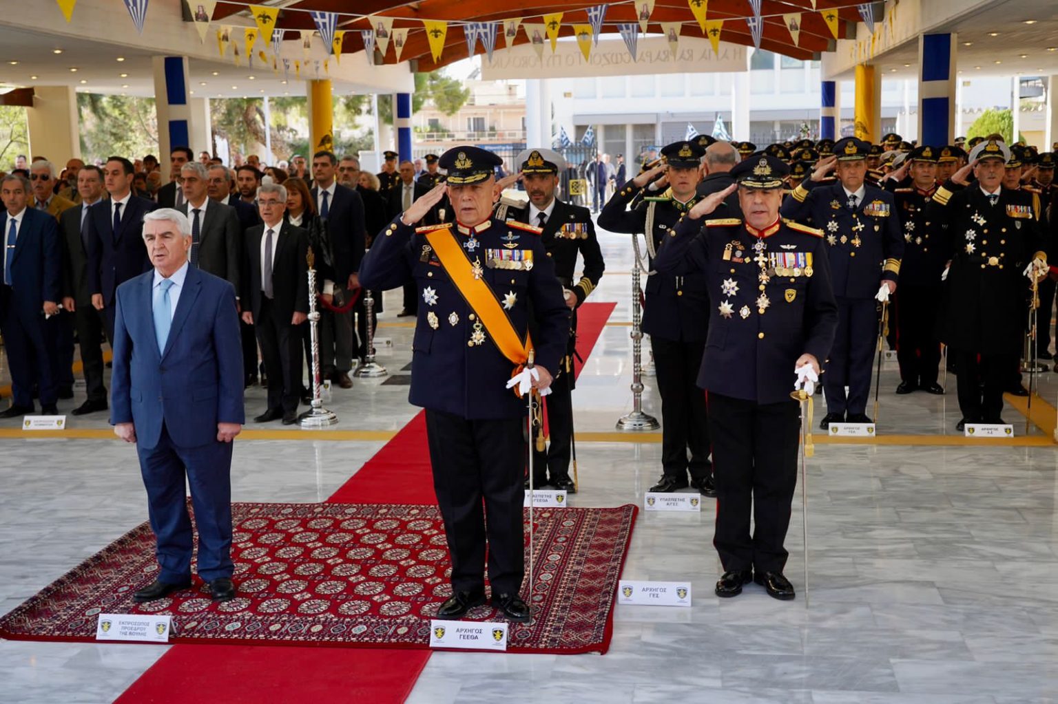 Ο εορτασμός της Αγίας Βαρβάρας στη Σχολή Πυροβολικού - Ορθοδοξία News ...