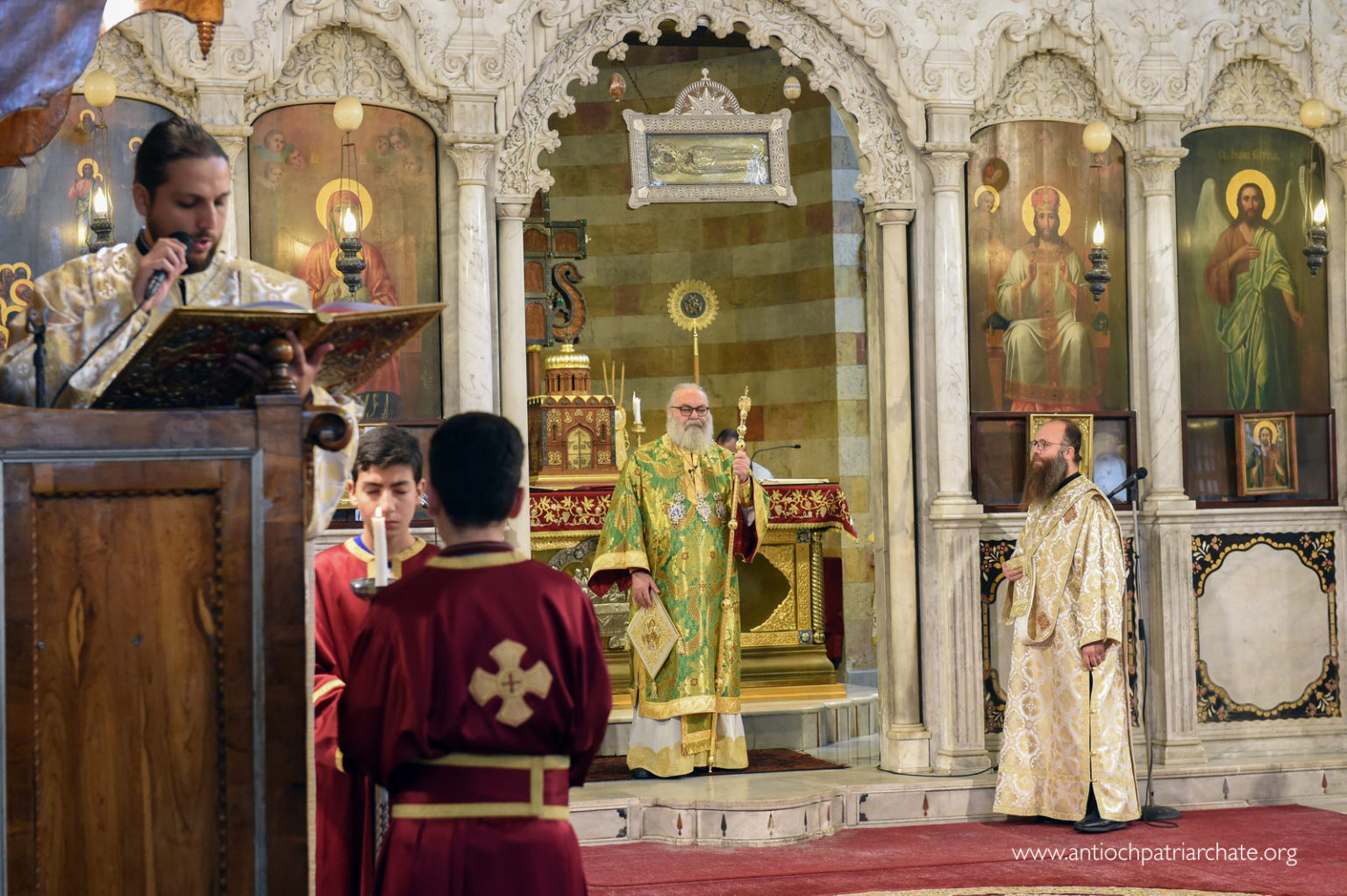 Η μνήμη του Αγίου Ιωάννου του Δαμασκηνού στη γενέτειρά του (ΦΩΤΟ ...