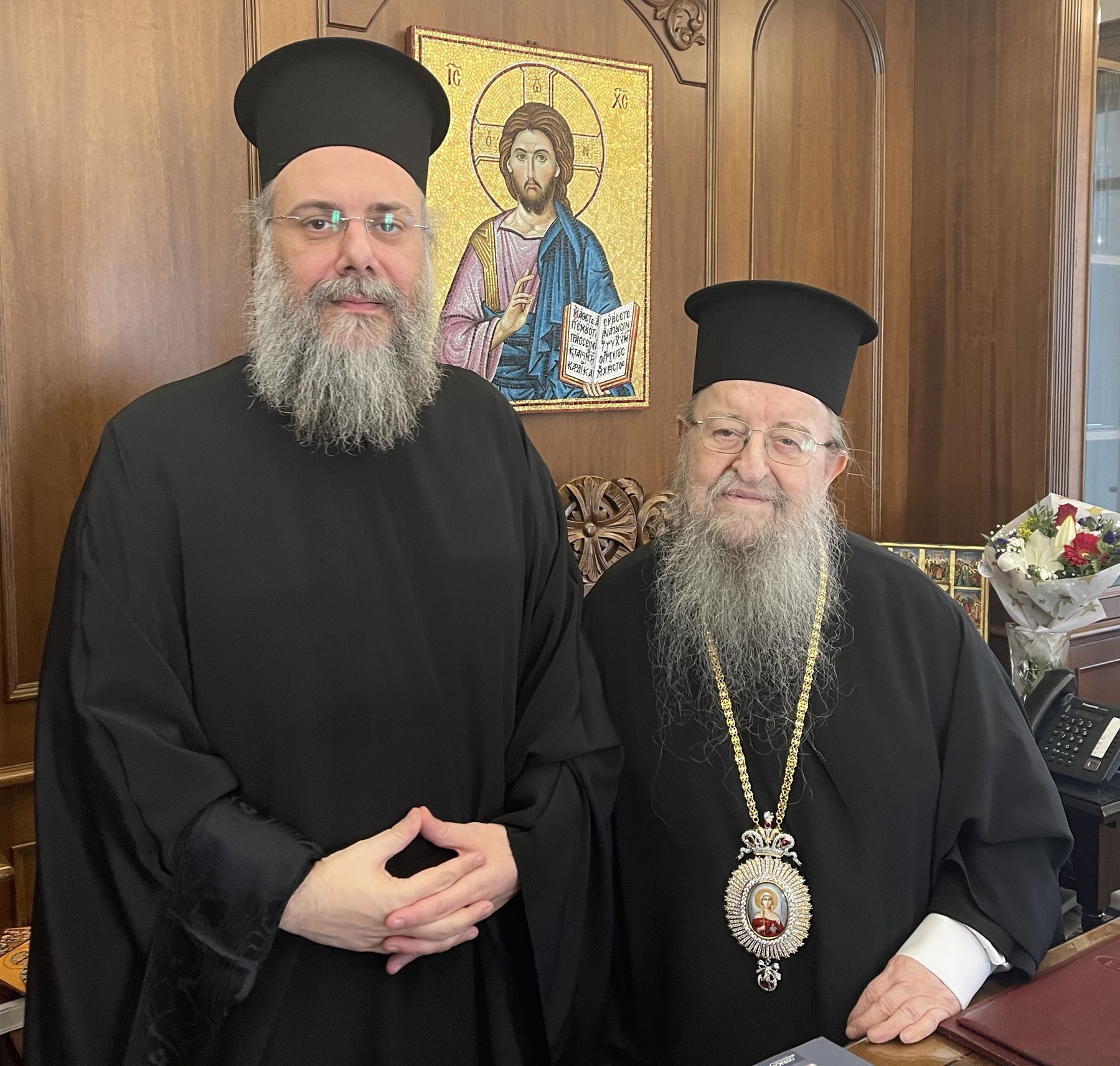 Στον Μητροπολίτη Θεσσαλονίκης ο Μητροπολίτης Τρίκκης - Ορθοδοξία News ...