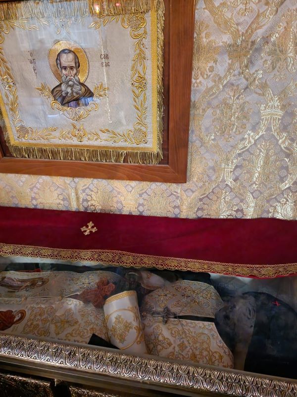 Η εορτή του Οσίου Σάββα του Ηγιασμένου στο Πατριαρχείο Ιεροσολύμων ...