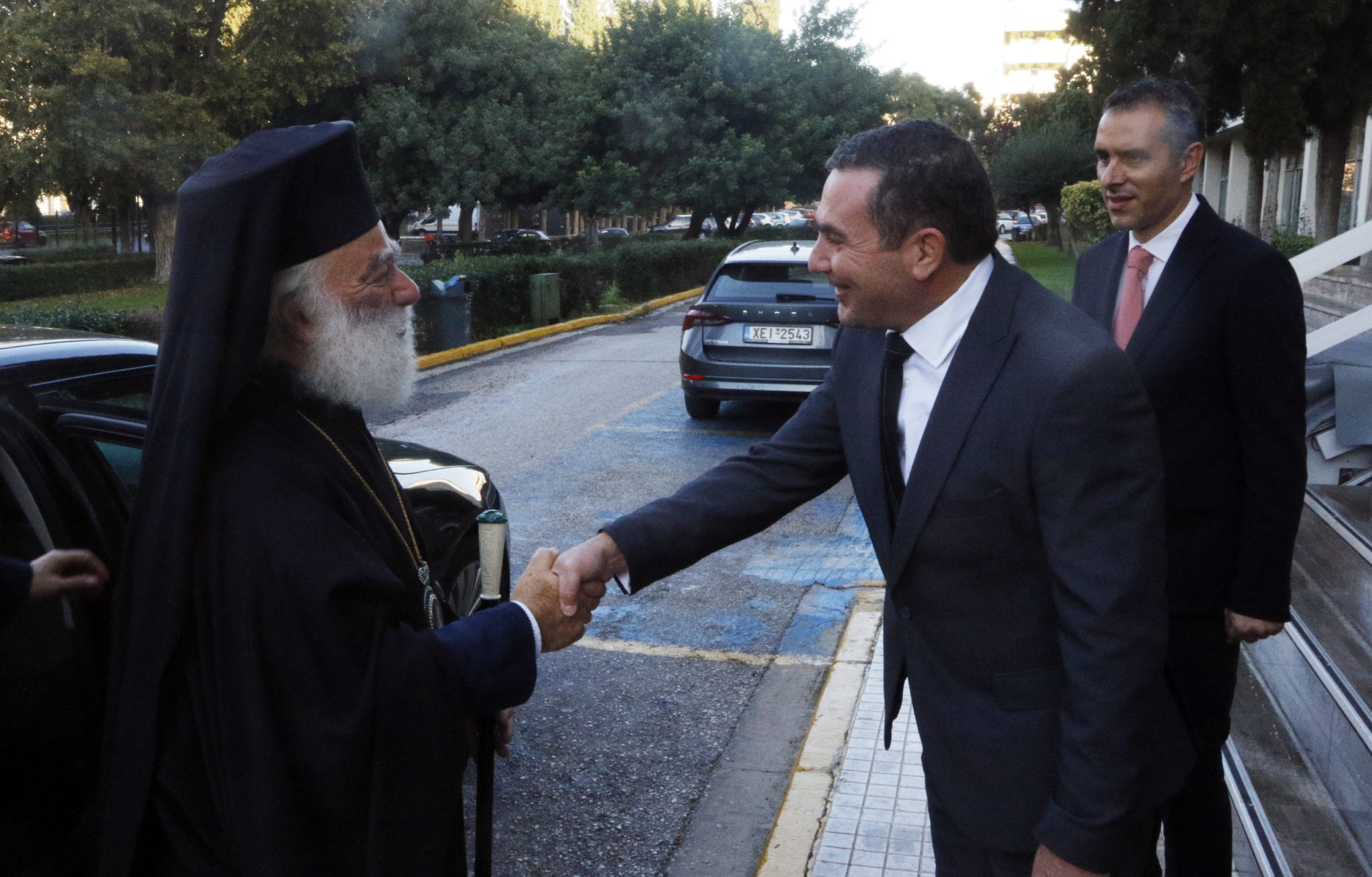 Ο Πατριάρχης Αλεξανδρείας στο Ραδιομέγαρο της ΕΡΤ - Ορθοδοξία News Agency