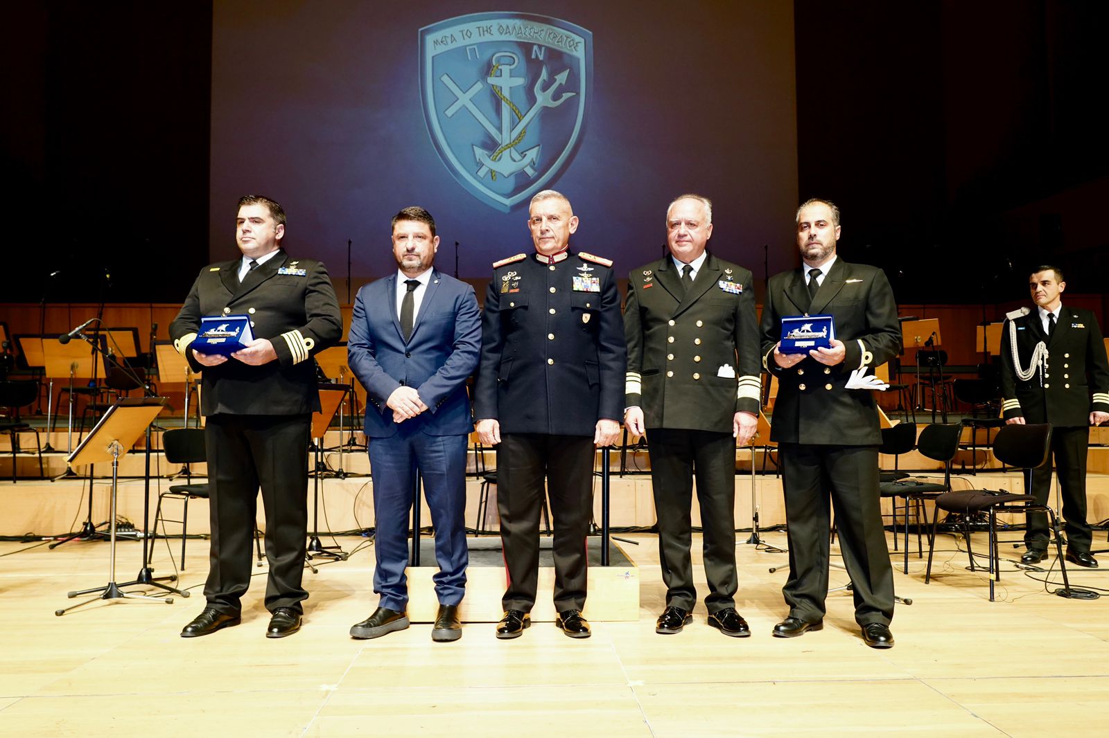 Πολεμικό Ναυτικό: Εκδήλωση στο Μέγαρο Μουσικής για τον εορτασμό του Αγ ...