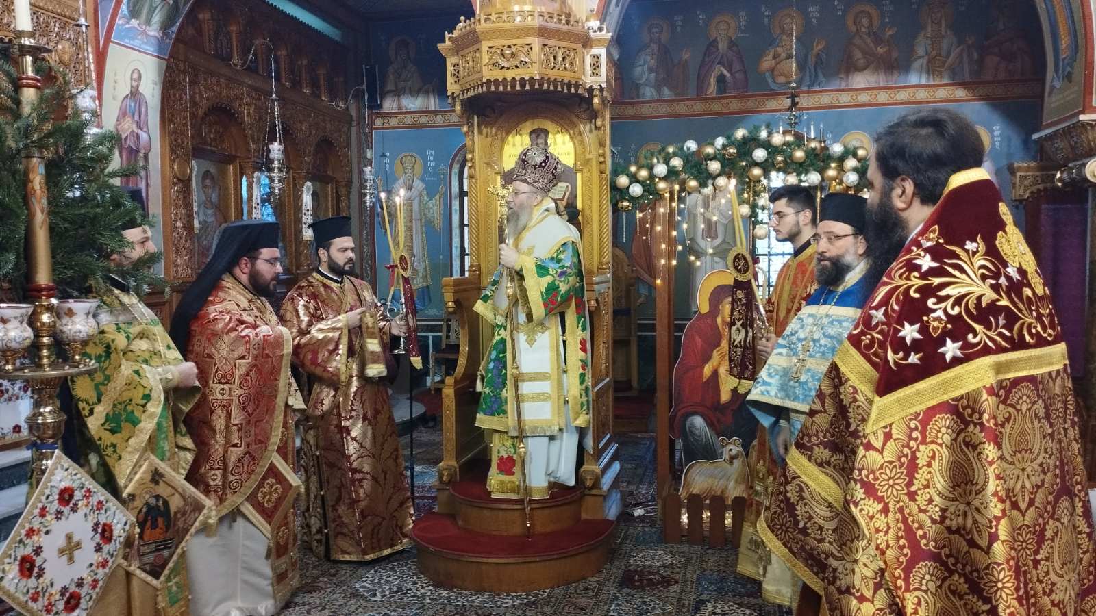 Τα ονομαστήρια του Επισκόπου Ανδρούσης στον Ι.Ν. Αγίων Κωνσταντίνου και ...