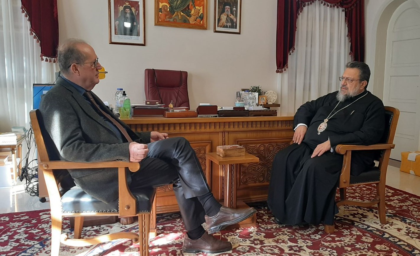 Ο Μητροπολίτης Μεσσηνίας υποδέχθηκε τον Περιφερειάρχη Πελοποννήσου ...