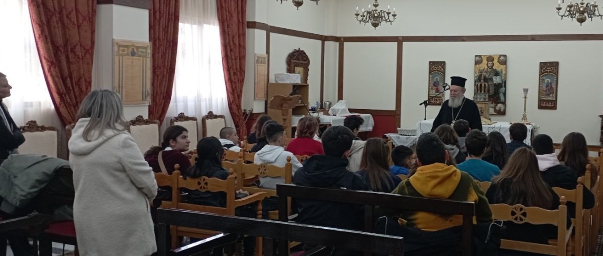 Συναντήσεις του Μητροπολίτη Χαλκίδος με μαθητές - Ορθοδοξία News Agency