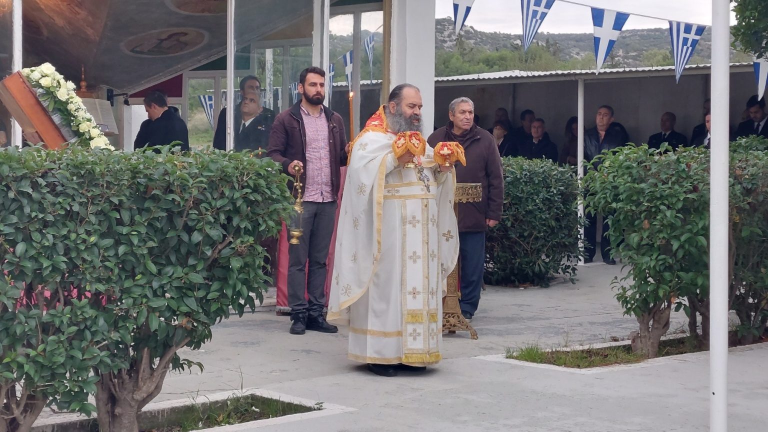 Ο εορτασμός του Αγίου Σπυρίδωνος Ναυτικού Οχυρού Σκαραμαγκά (ΦΩΤΟ ...