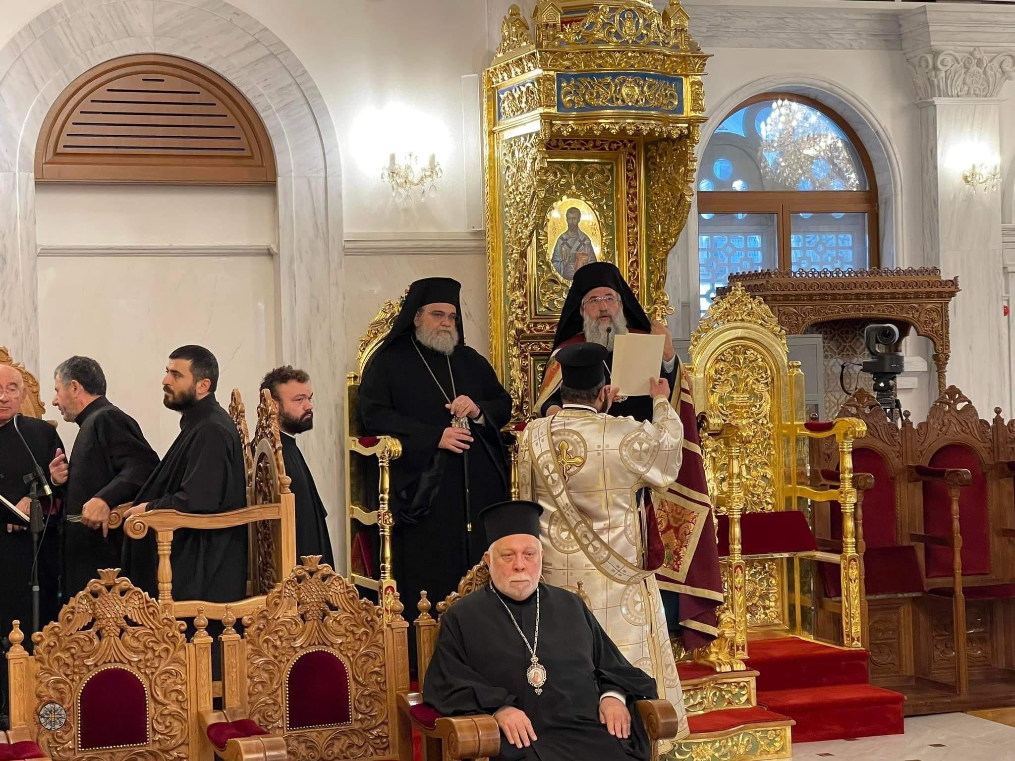 Αρχιερατικό συλλείτουργο στον Καθεδρικό Ναό του Αποστόλου Βαρνάβα στη ...