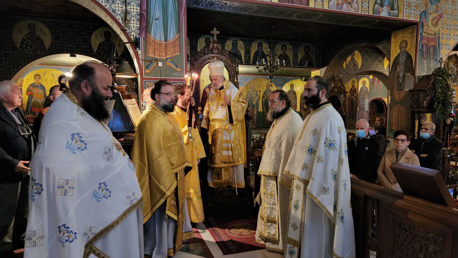Στην Αγία Μαύρα Ηλιούπολης ο Επίσκοπος Βερενίκης - Ορθοδοξία News Agency