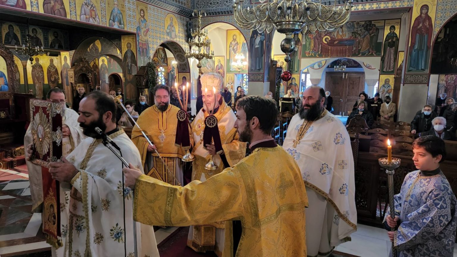 Στην Αγία Μαύρα Ηλιούπολης ο Επίσκοπος Βερενίκης - Ορθοδοξία News Agency