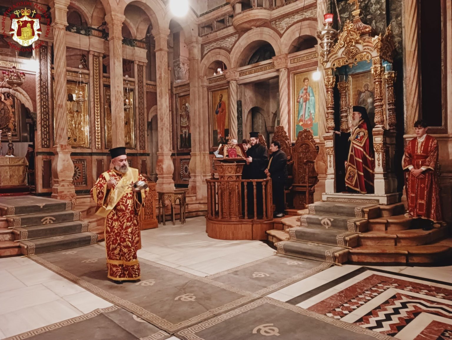 Ιεροσόλυμα: Εορτή της Περιτομής του Χριστού και του Μεγάλου Βασιλείου ...